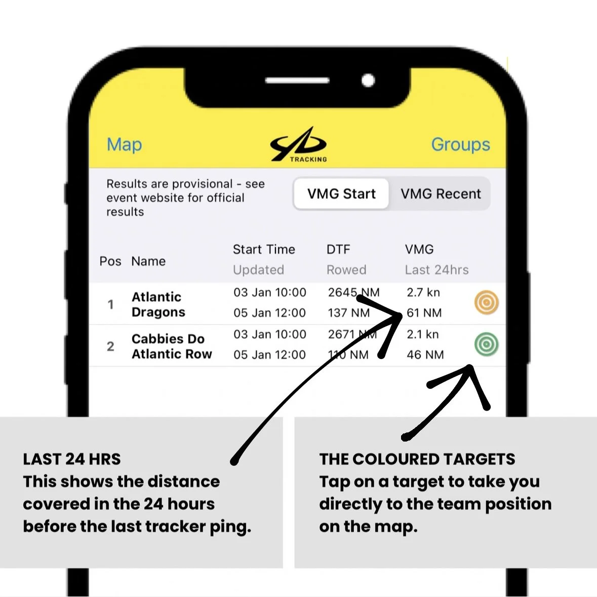 How to use the Yellow Brick (YB) tracker and YB Races app
