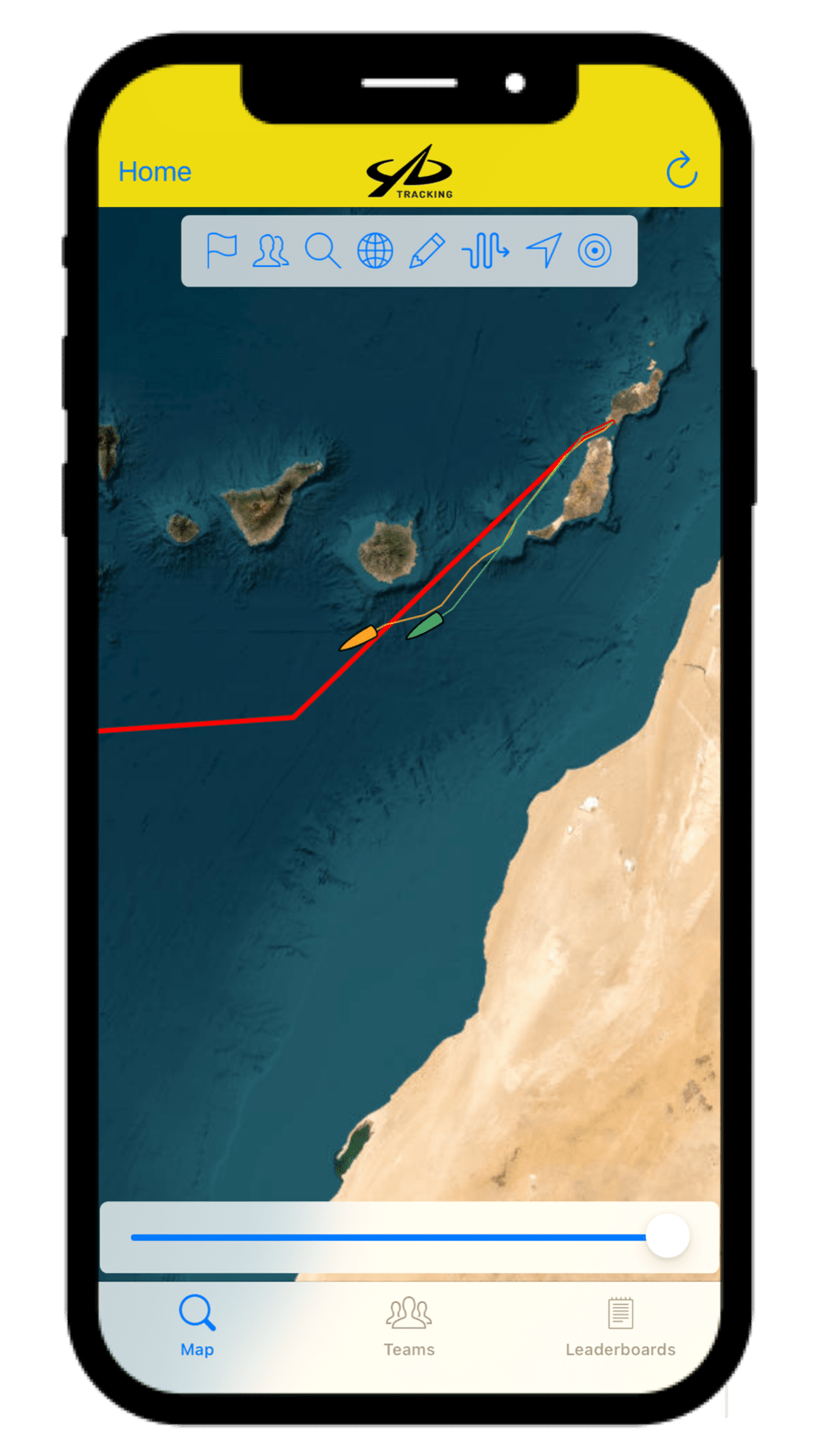 How to use the Yellow Brick (YB) tracker and YB Races app