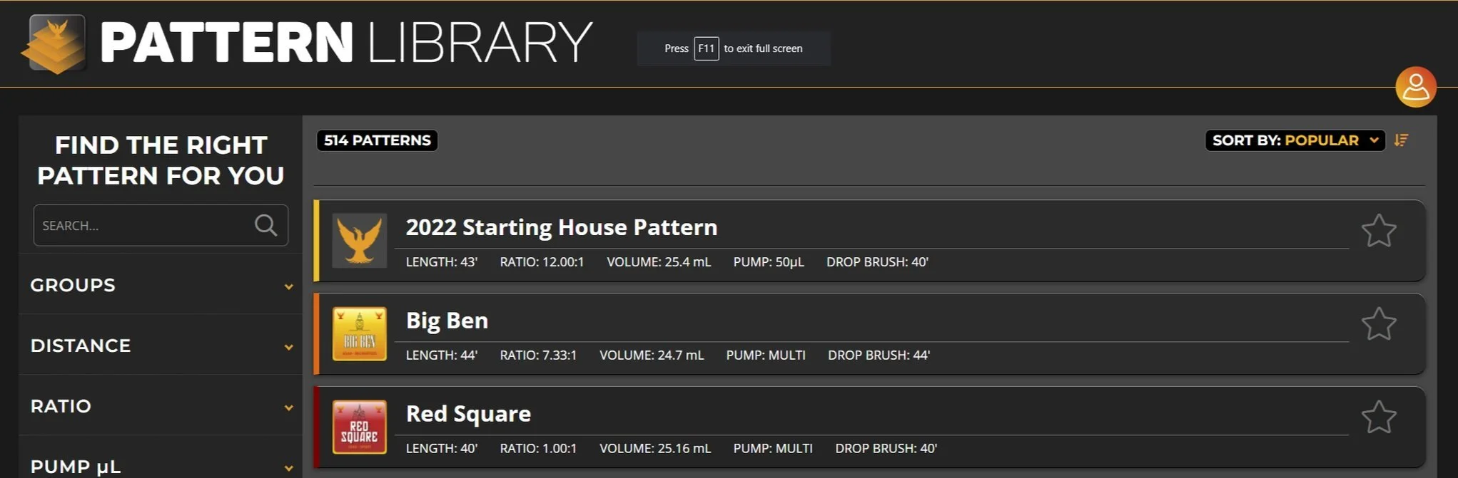 PATTERN LIBRARY APP — KEGEL | Bowling Solutions