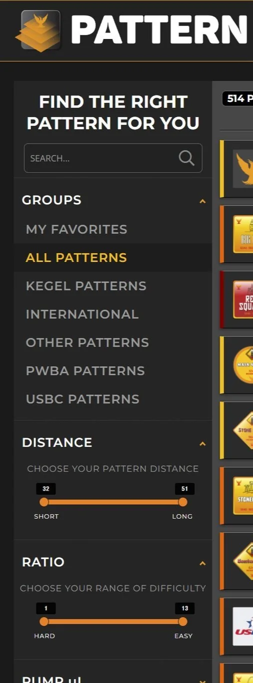 PATTERN LIBRARY APP — KEGEL | Bowling Solutions