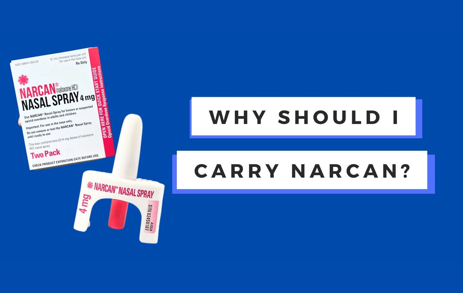 Why should I carry Narcan? — Fresh Coast Alliance