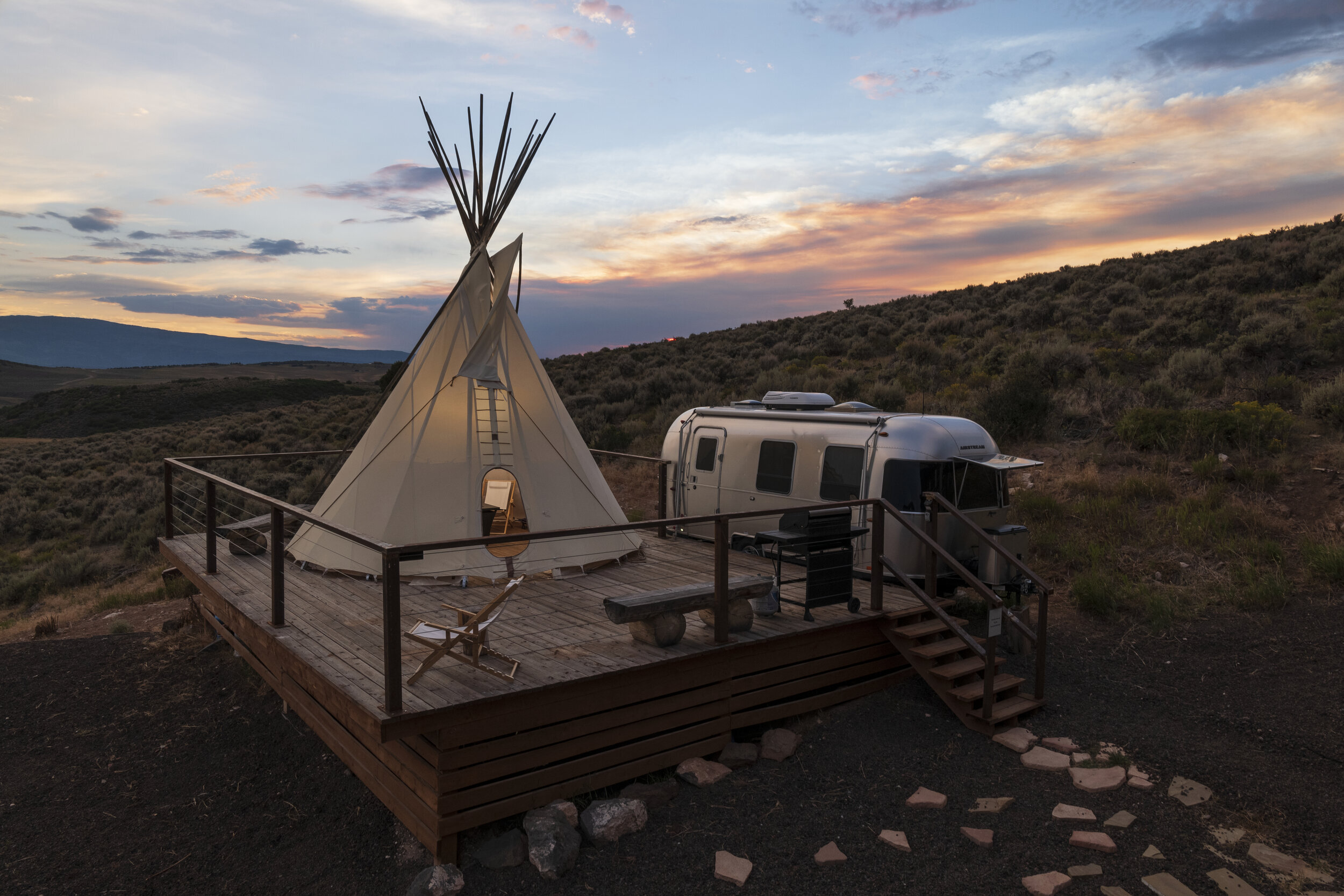 Carbondale Airstream and Teepee — Travels and Curiosities | Curious ...