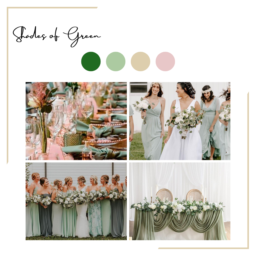 Spring Wedding Color Palettes — The Styled Stem