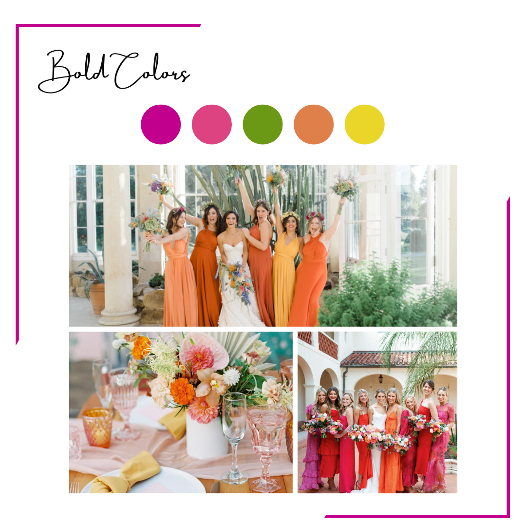 Spring Wedding Color Palettes — The Styled Stem