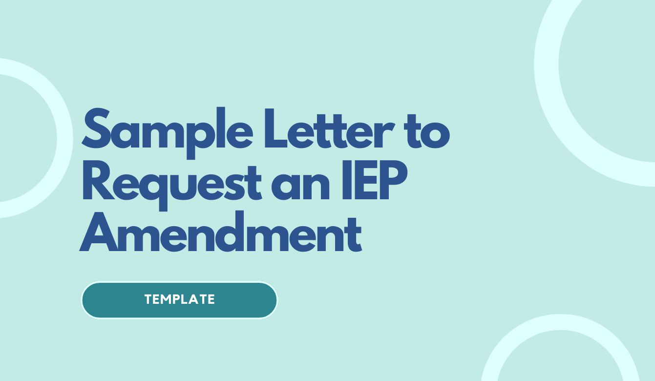 Iep Request Letter Template California Formats - Infoupdate.org