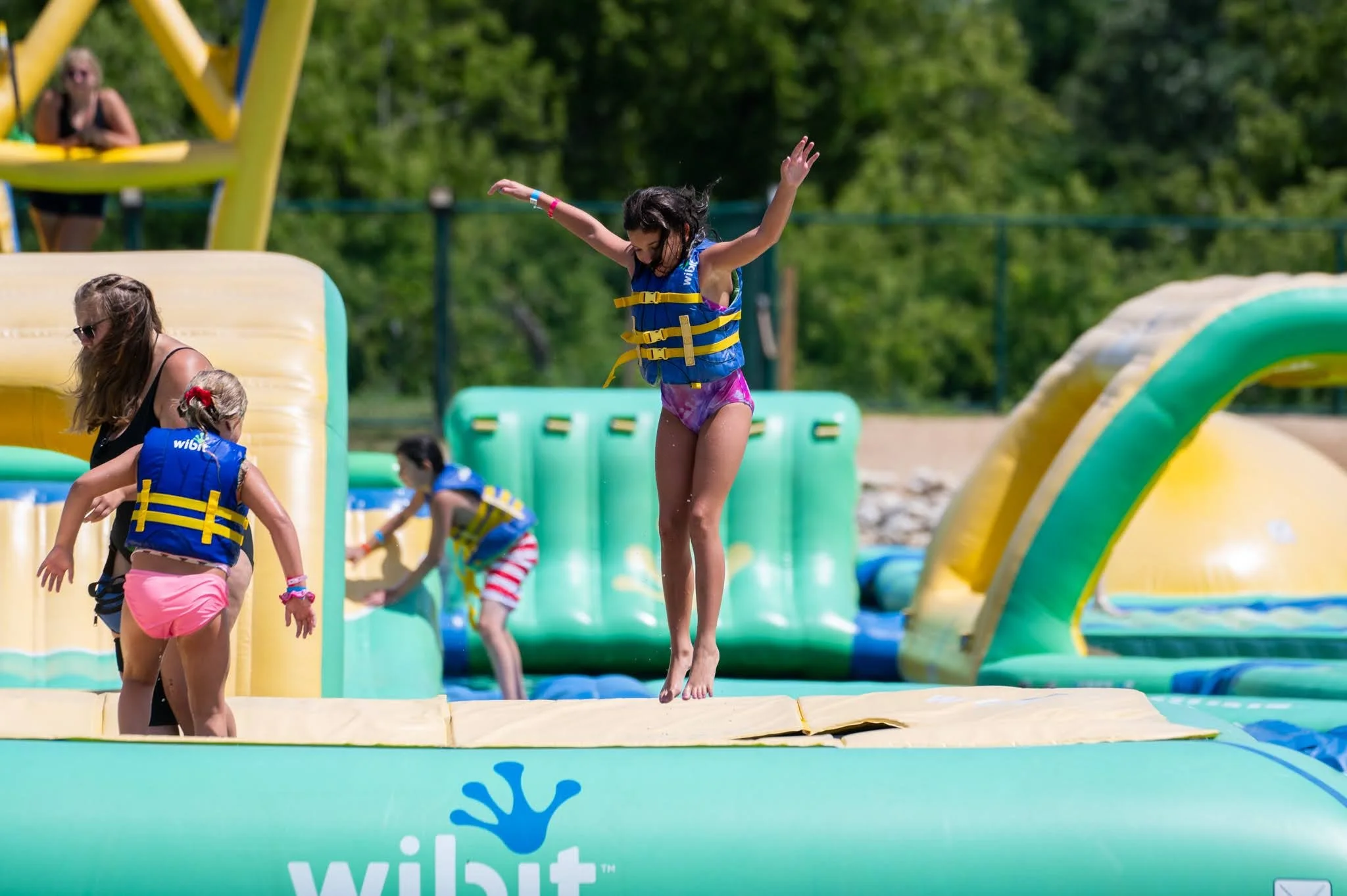 Adventure Island: The Midwest's Largest Floating Obstacle Course — Bear ...