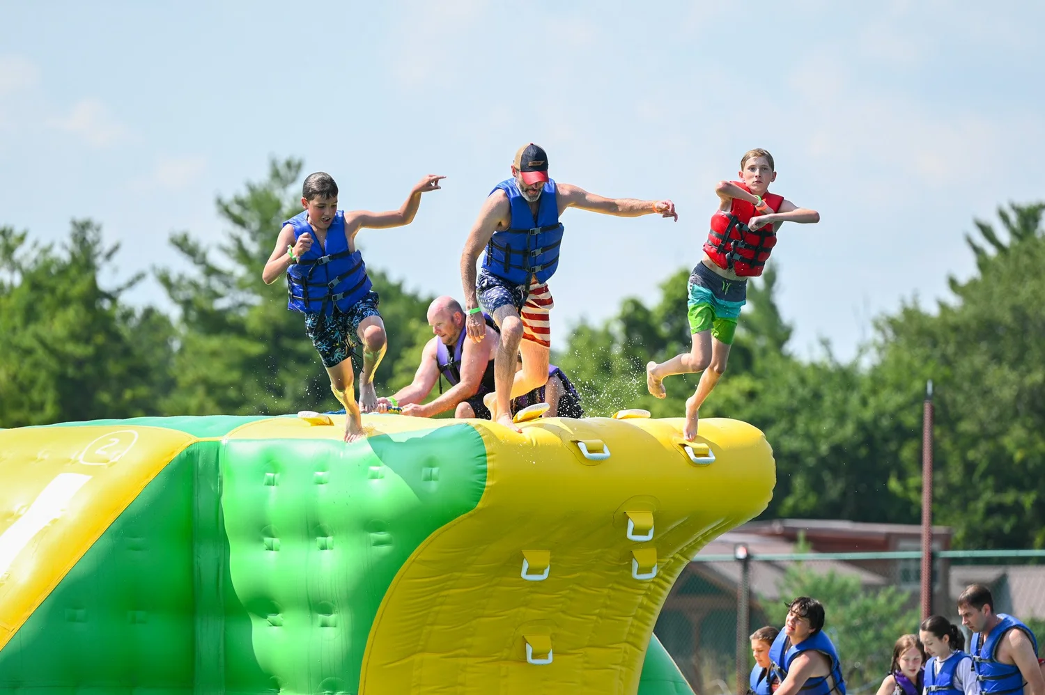 Adventure Island: The Midwest's Largest Floating Obstacle Course — Bear ...