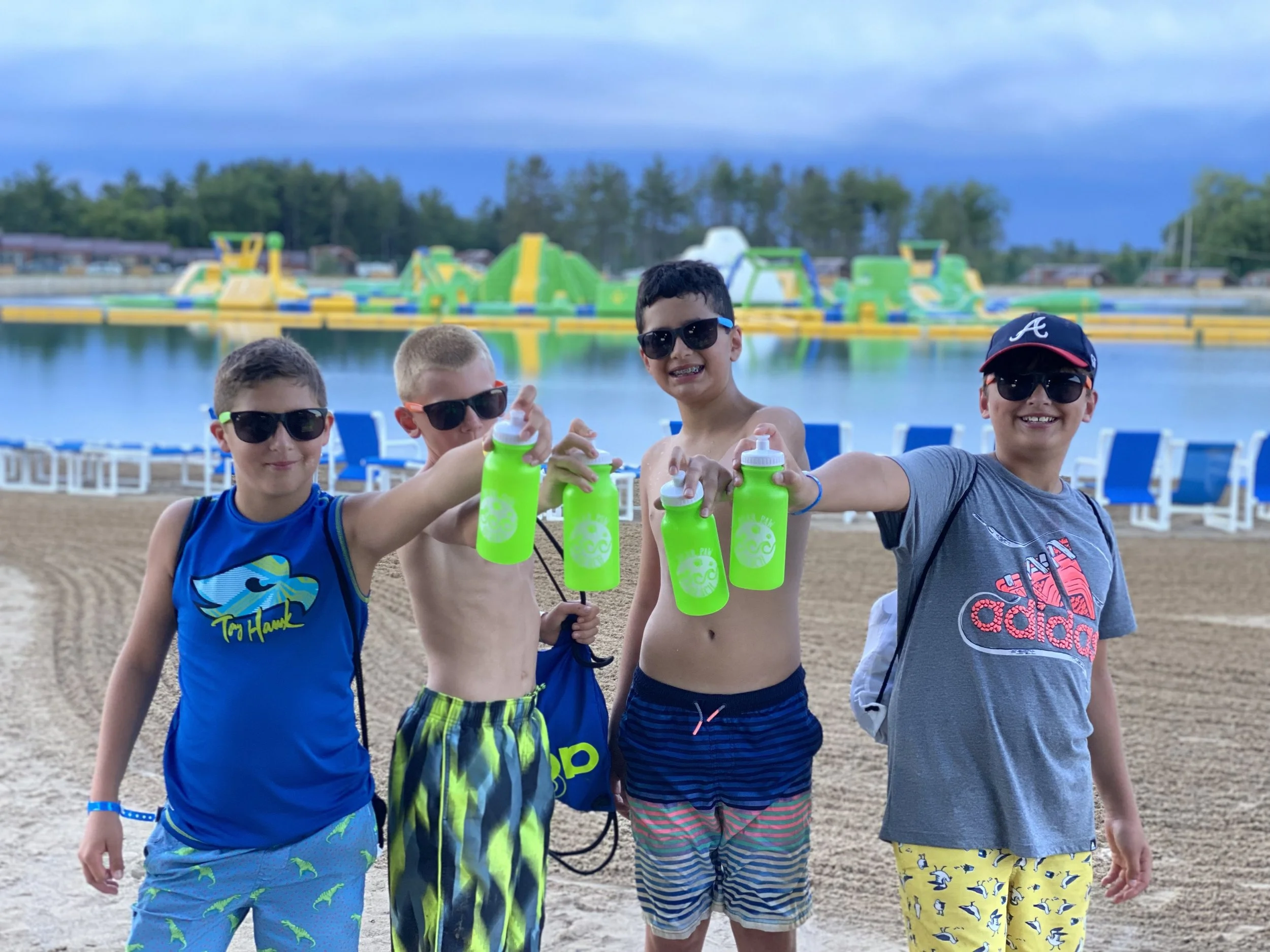 Adventure Island: The Midwest's Largest Floating Obstacle Course — Bear ...