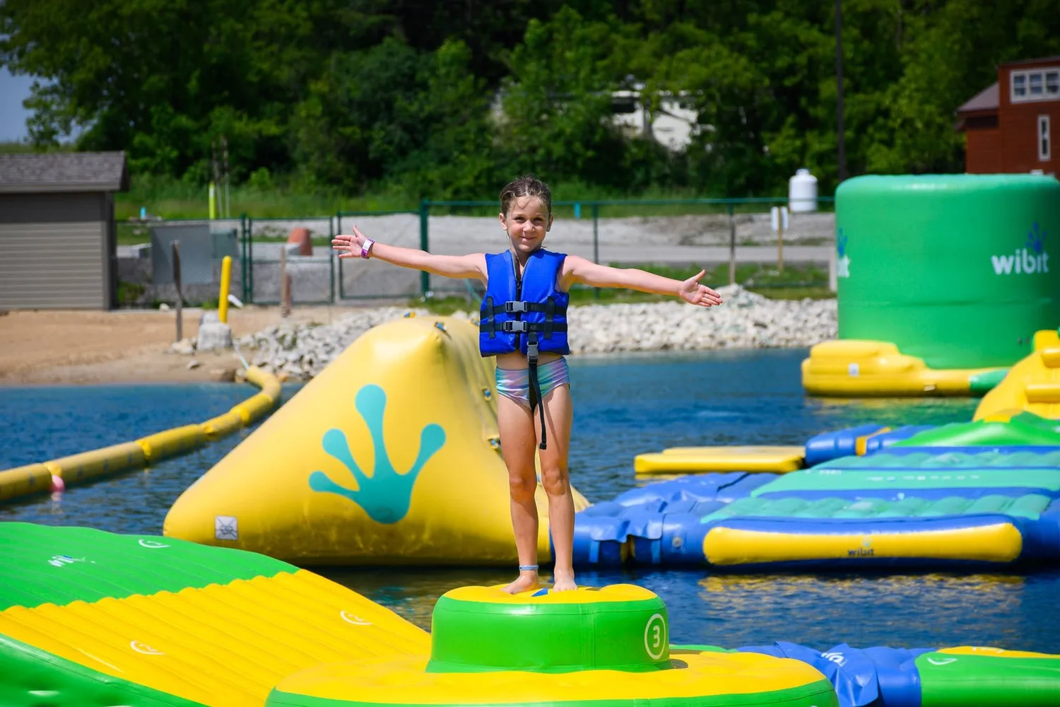 Adventure Island: The Midwest's Largest Floating Obstacle Course — Bear ...