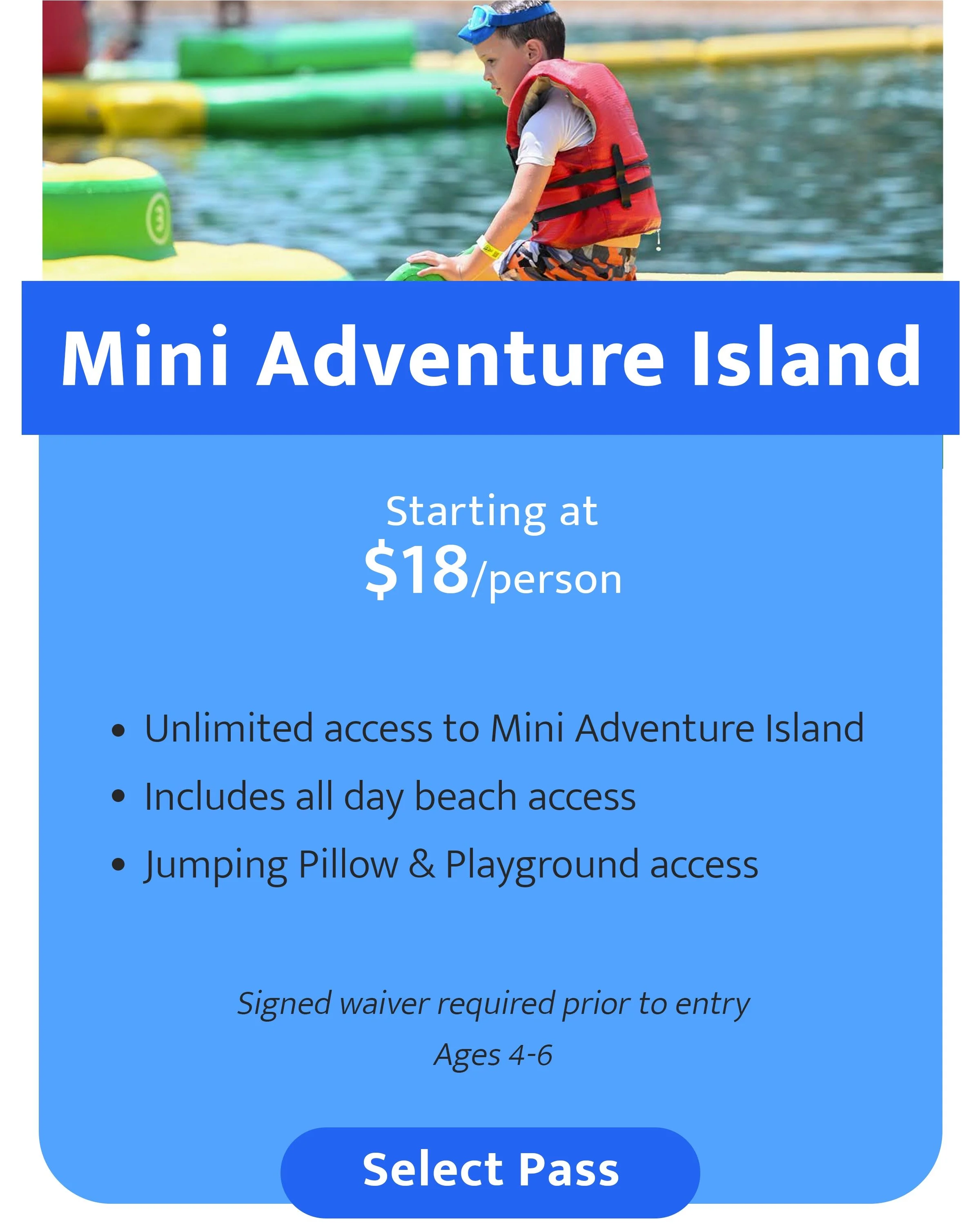 Adventure Island: The Midwest's Largest Floating Obstacle Course — Bear ...