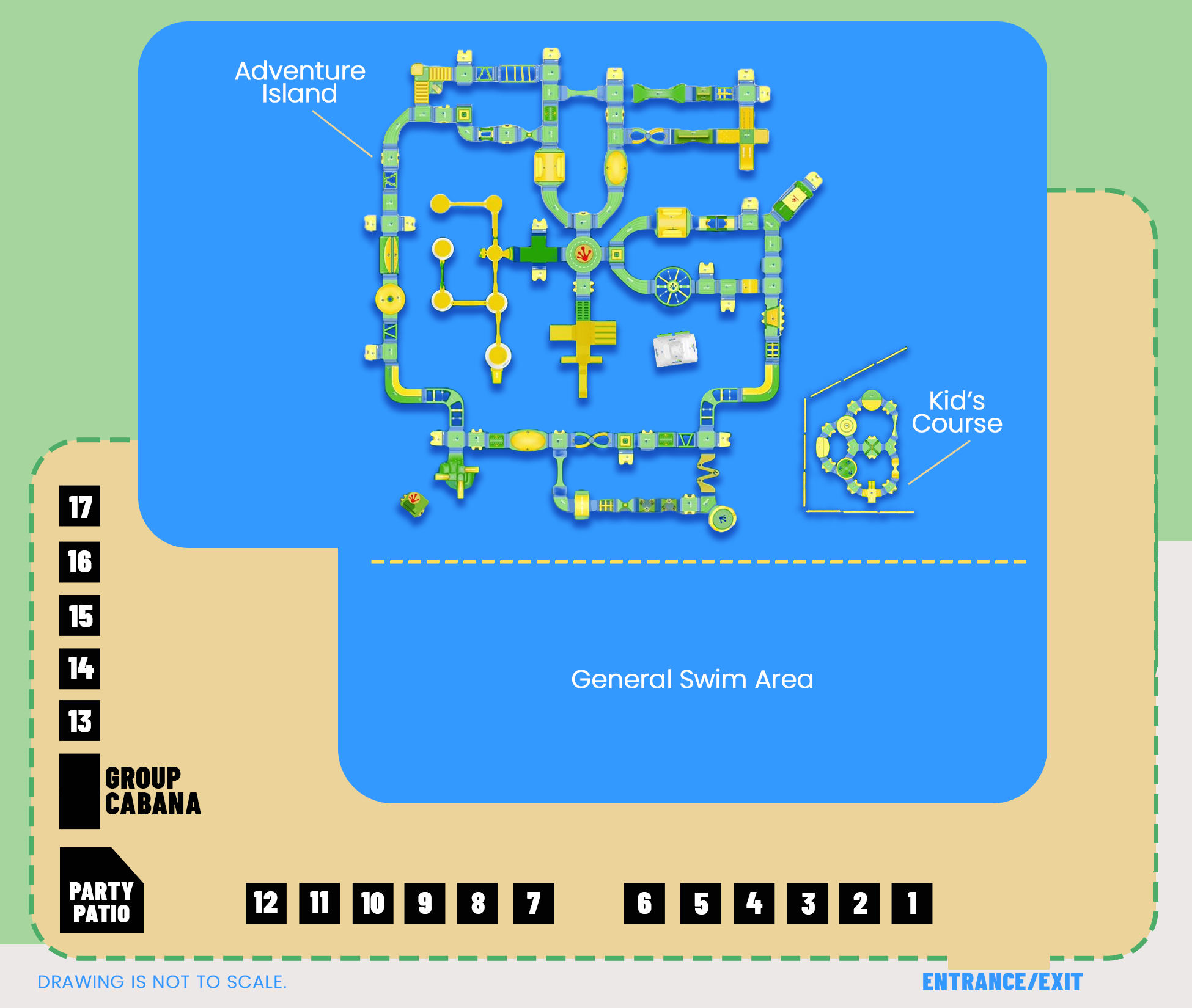 Adventure Island: The Midwest's Largest Floating Obstacle Course — Bear ...