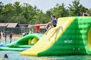 Adventure Island: The Midwest's Largest Floating Obstacle Course — Bear ...