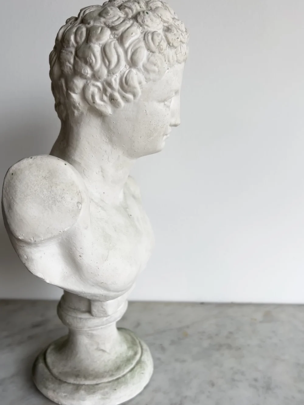 Vintage Concrete Bust of David Tributary Collective — Tributary Collective