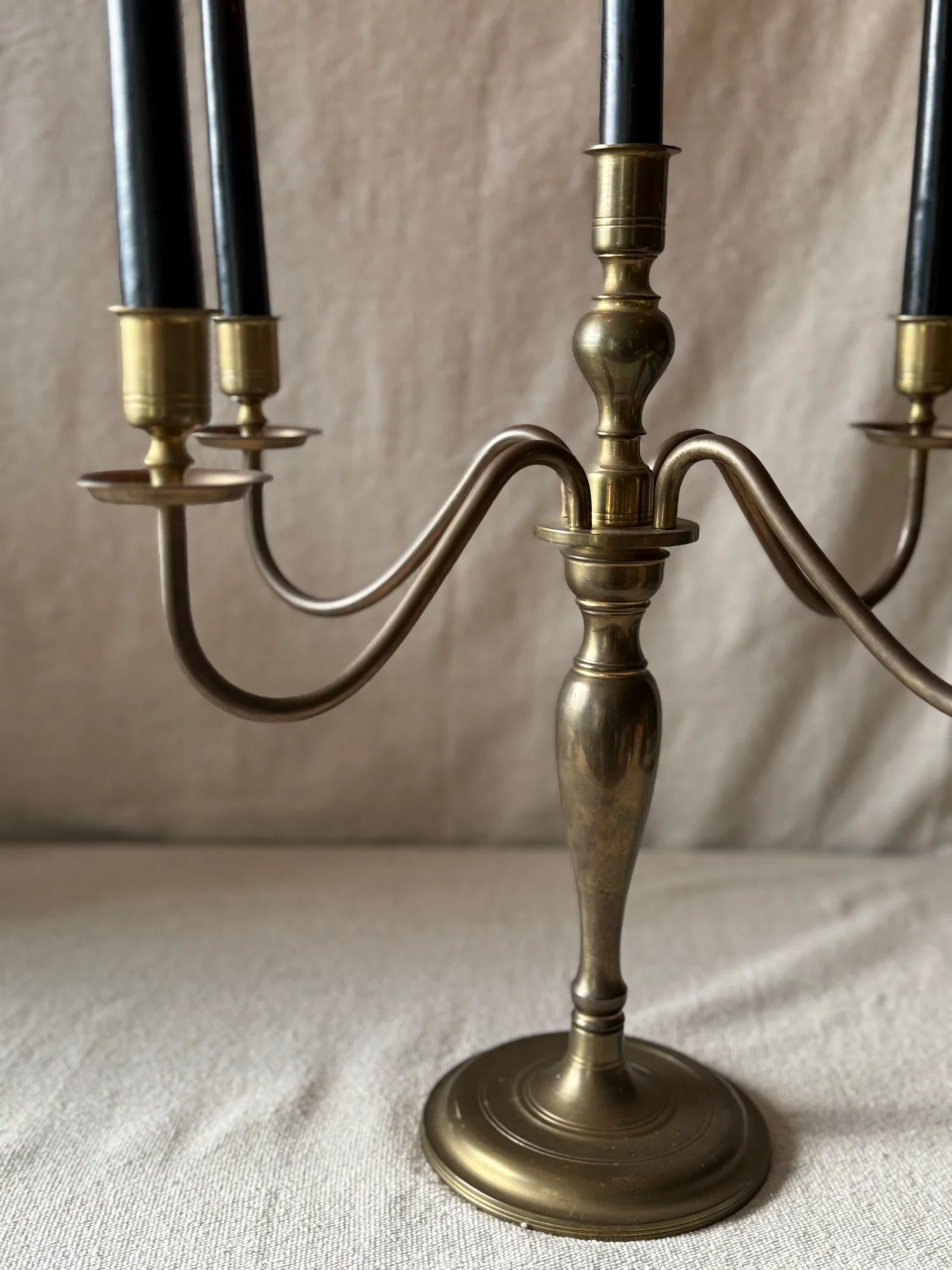 Pair of Metal Verdigris Candlesticks Tributary Collective — Tributary ...