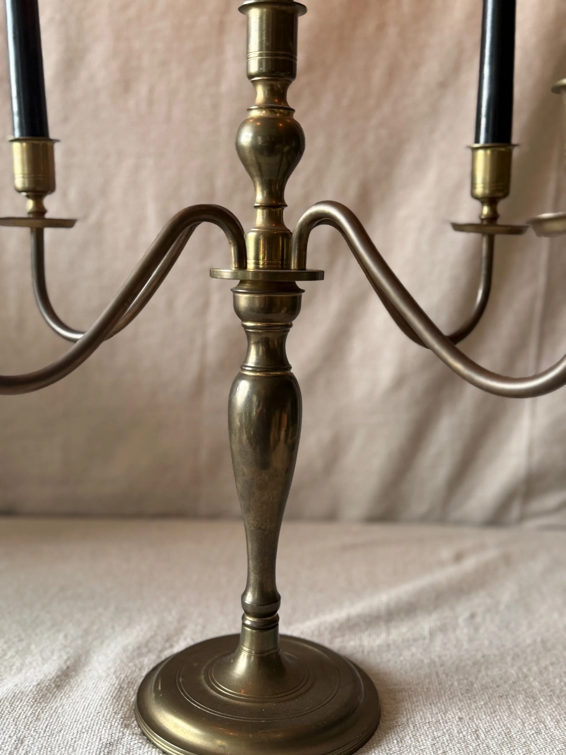 Pair of Metal Verdigris Candlesticks Tributary Collective — Tributary ...