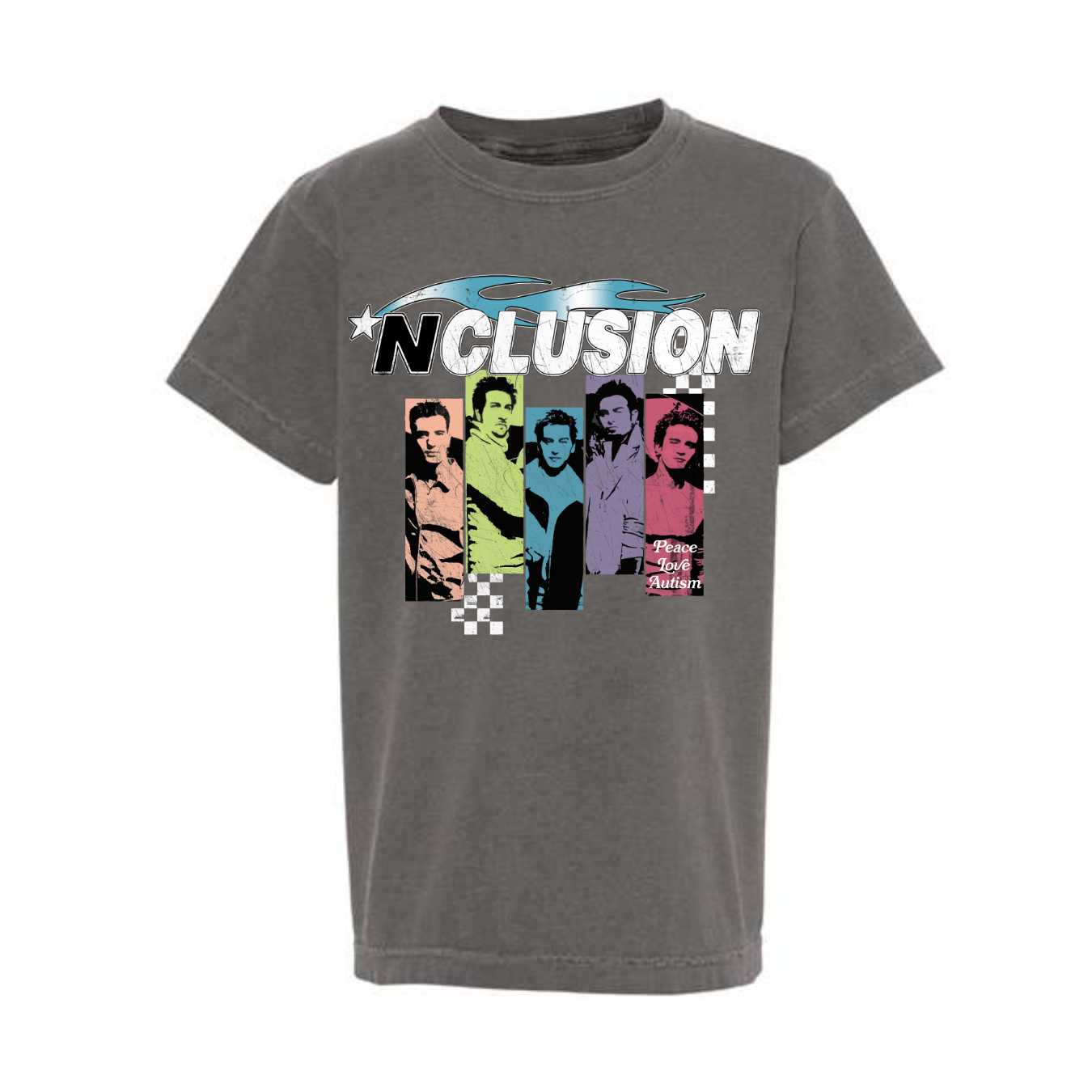 N*CLUSION Band Shirt — PEACE LOVE AUTISM