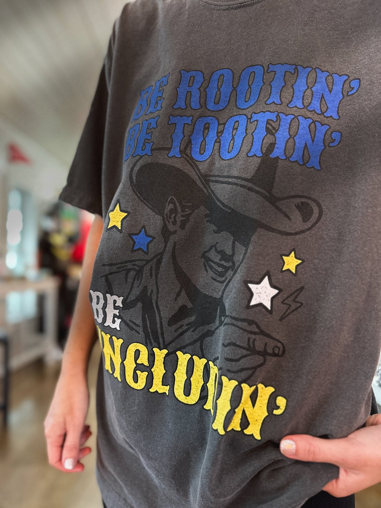 Inclusive Cowboy Tee — PEACE LOVE AUTISM