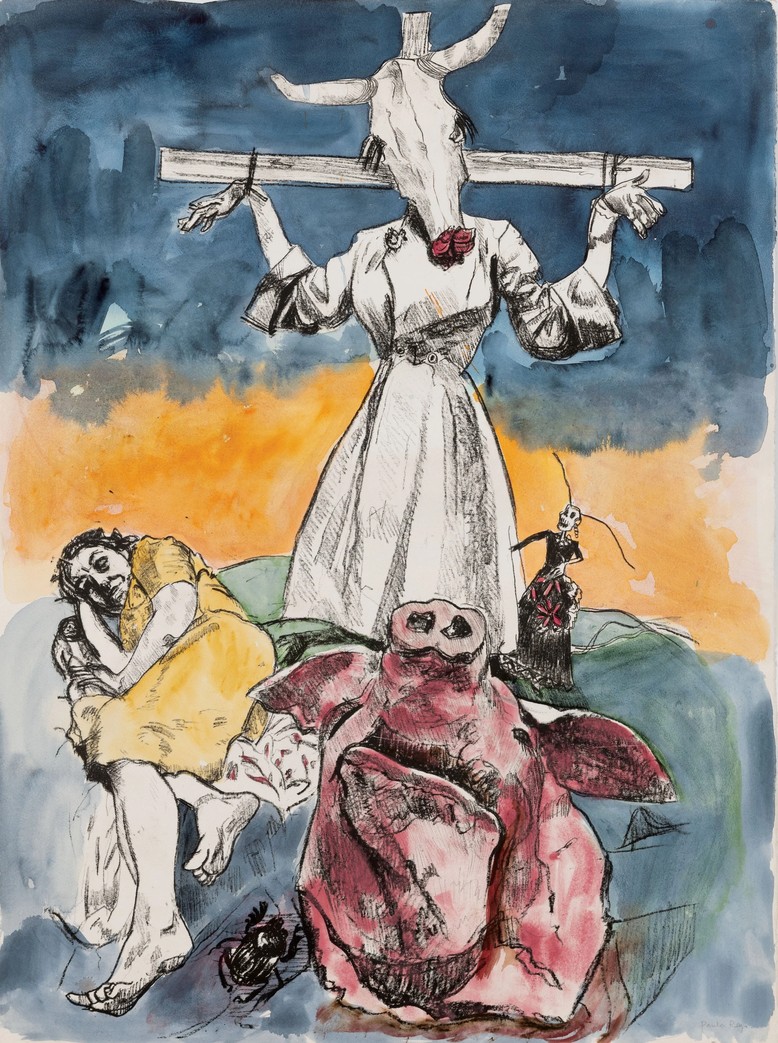 Paula Rego: Drawing from Life Guided Tour at Cristea Roberts Gallery ...