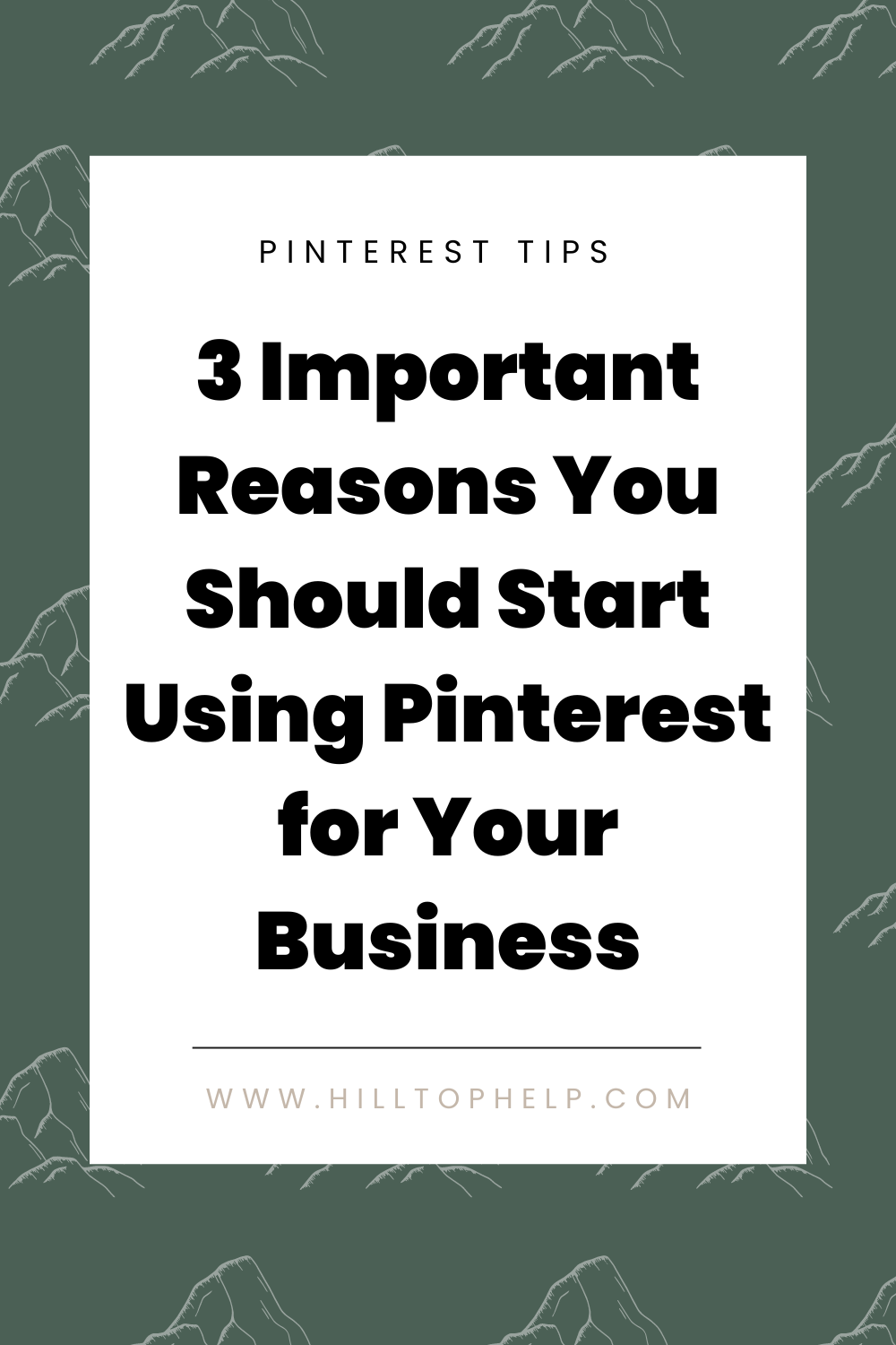 3 Important Reasons You Should Be Using Pinterest for Your Business ...