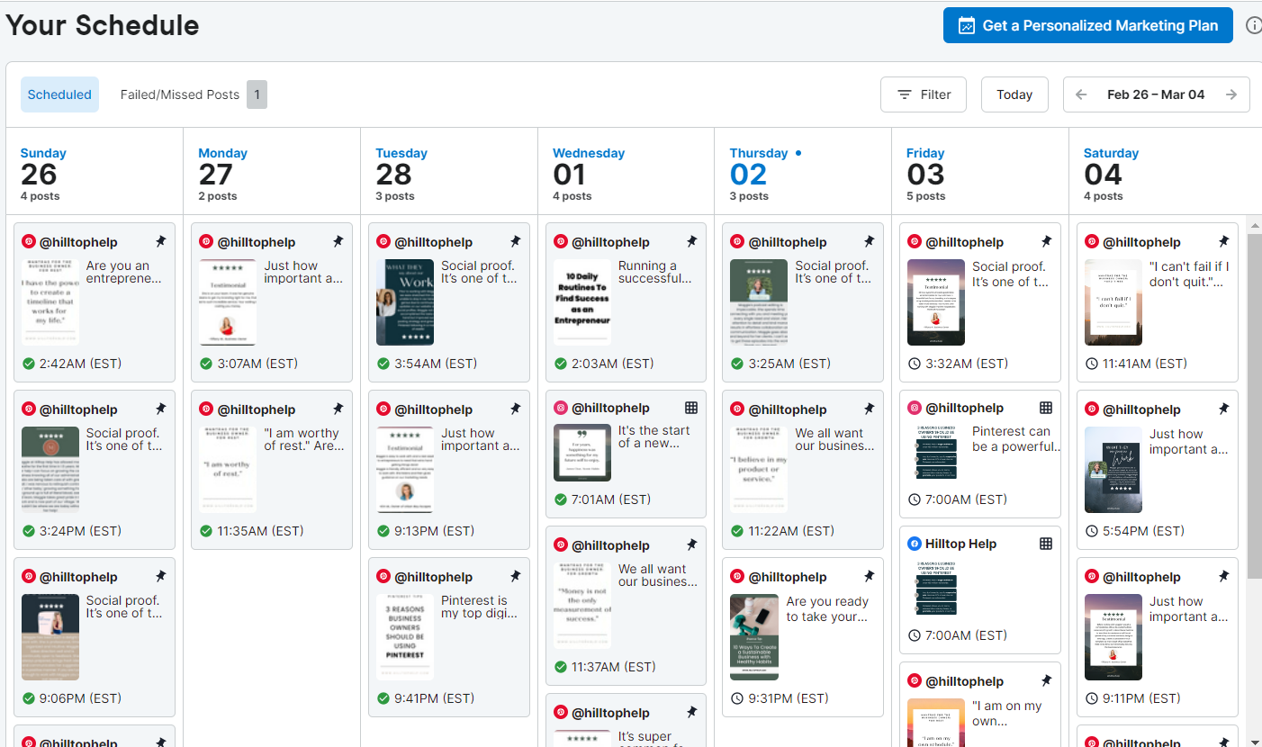 9 Timesaving Hacks Using Tailwind for Social Media Scheduling — Hilltop ...