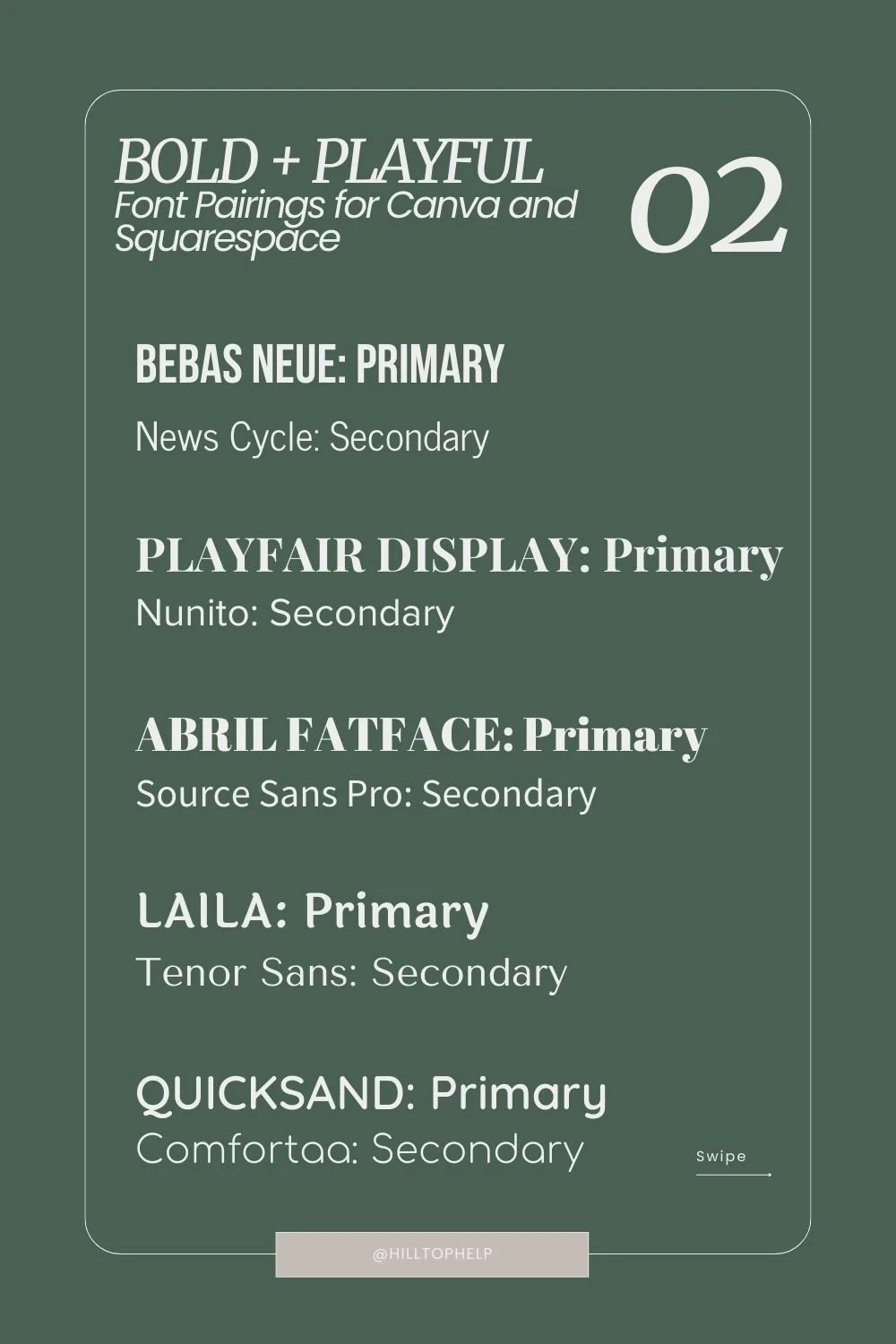 Canva Fonts You Can Use on Squarespace: A Complete List | Designer ...