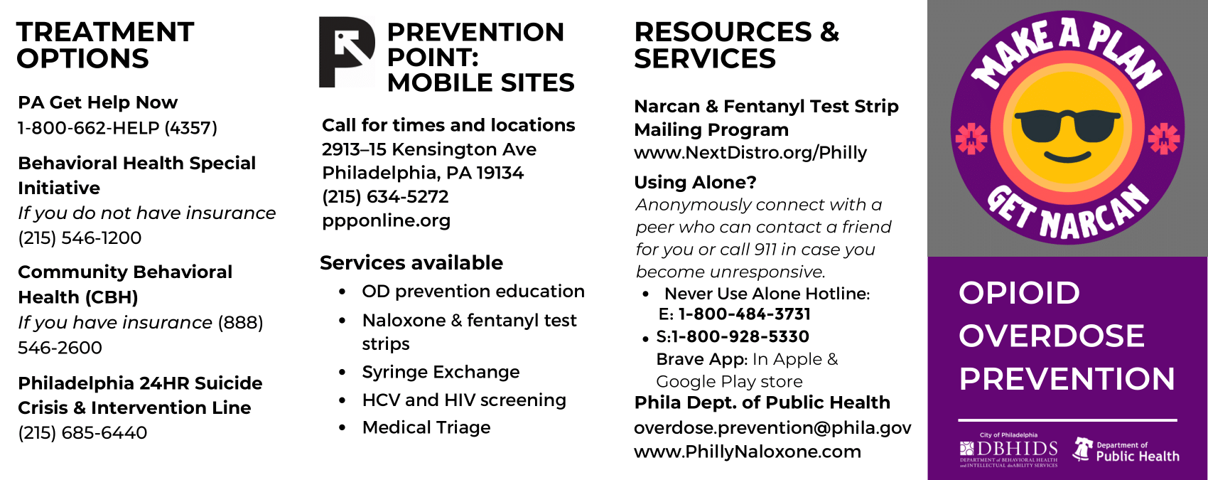 Materials Library — Substance Use Philly