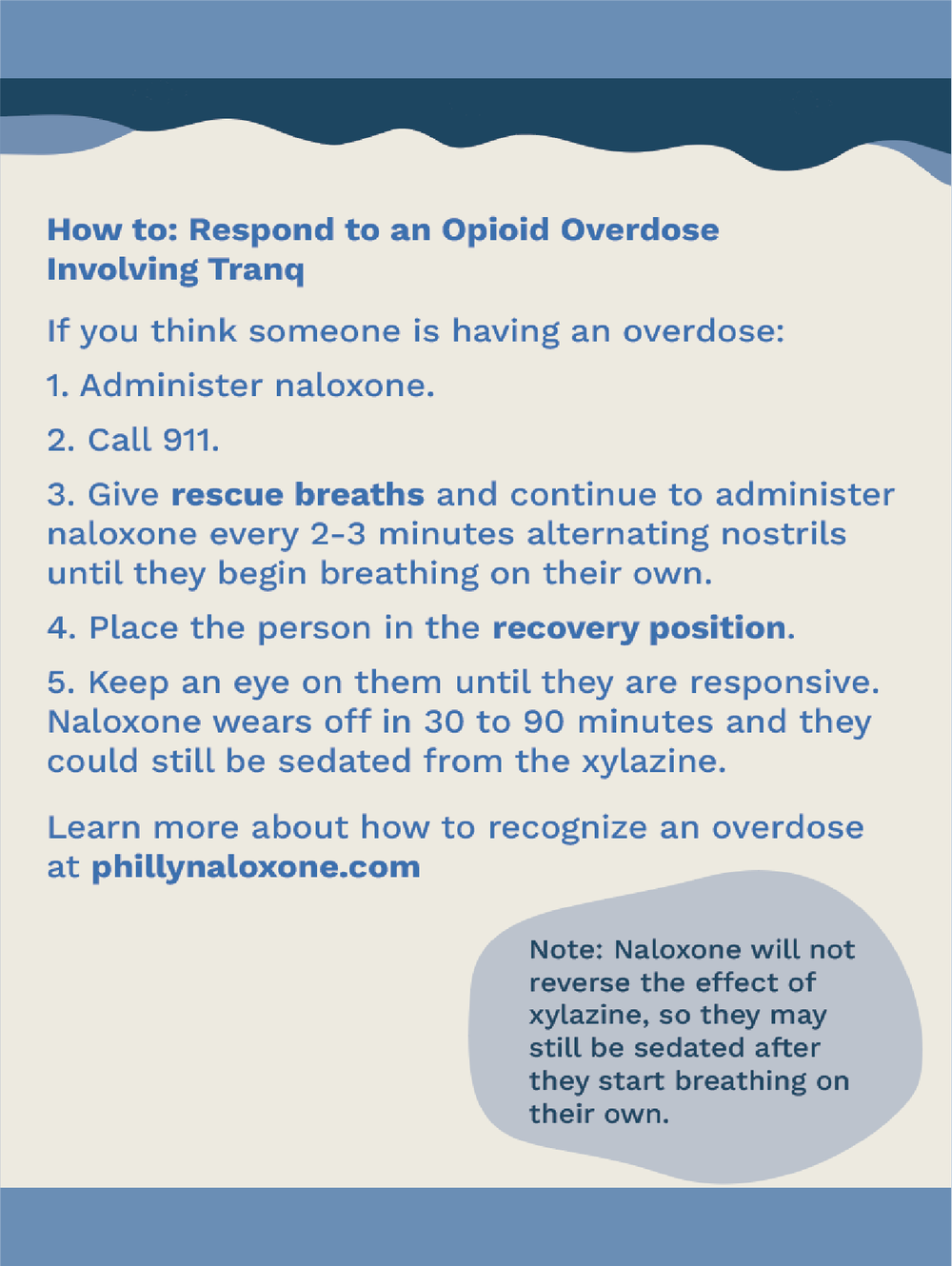 Tranq/Xylazine Informational Guide — Substance Use Philly