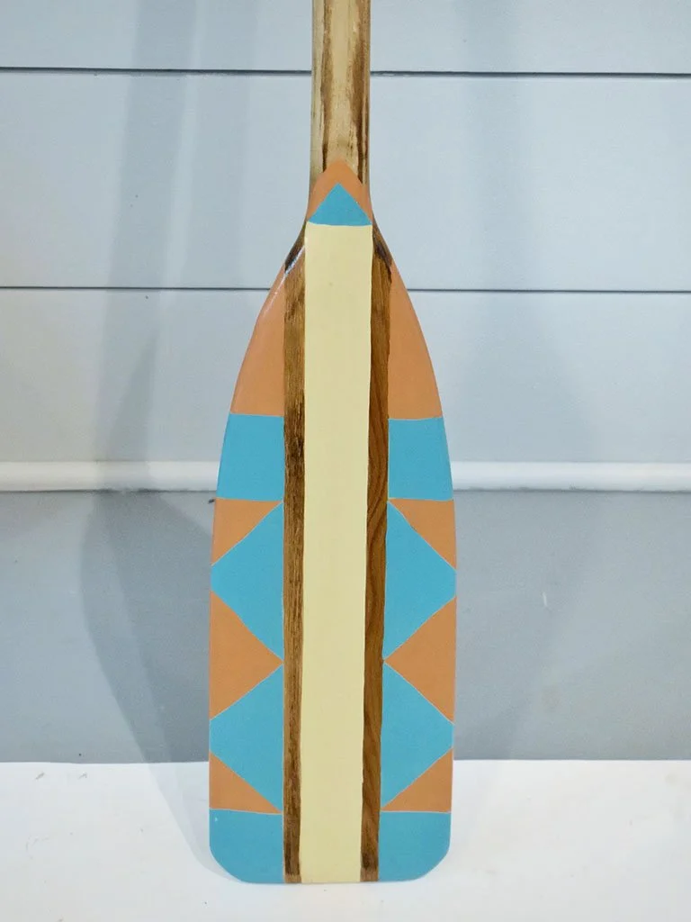 Painted Paddles — Cloth and Birch