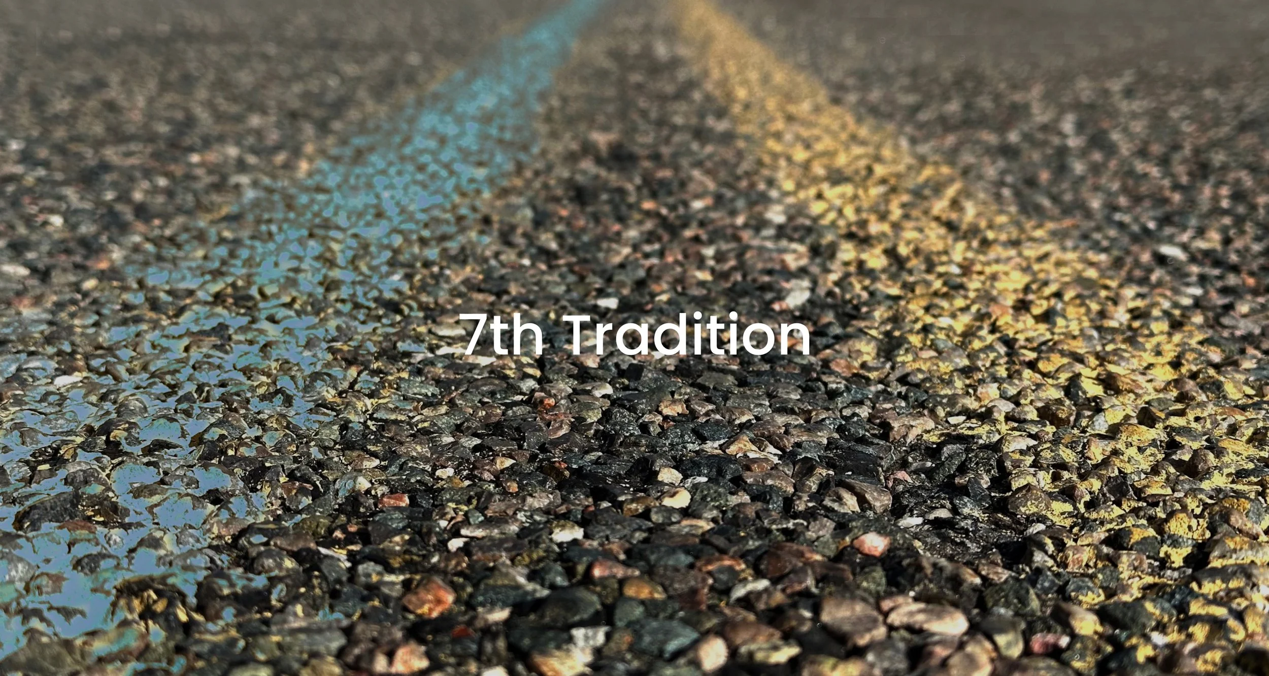 7th Tradition — Keep it Simple A.A.
