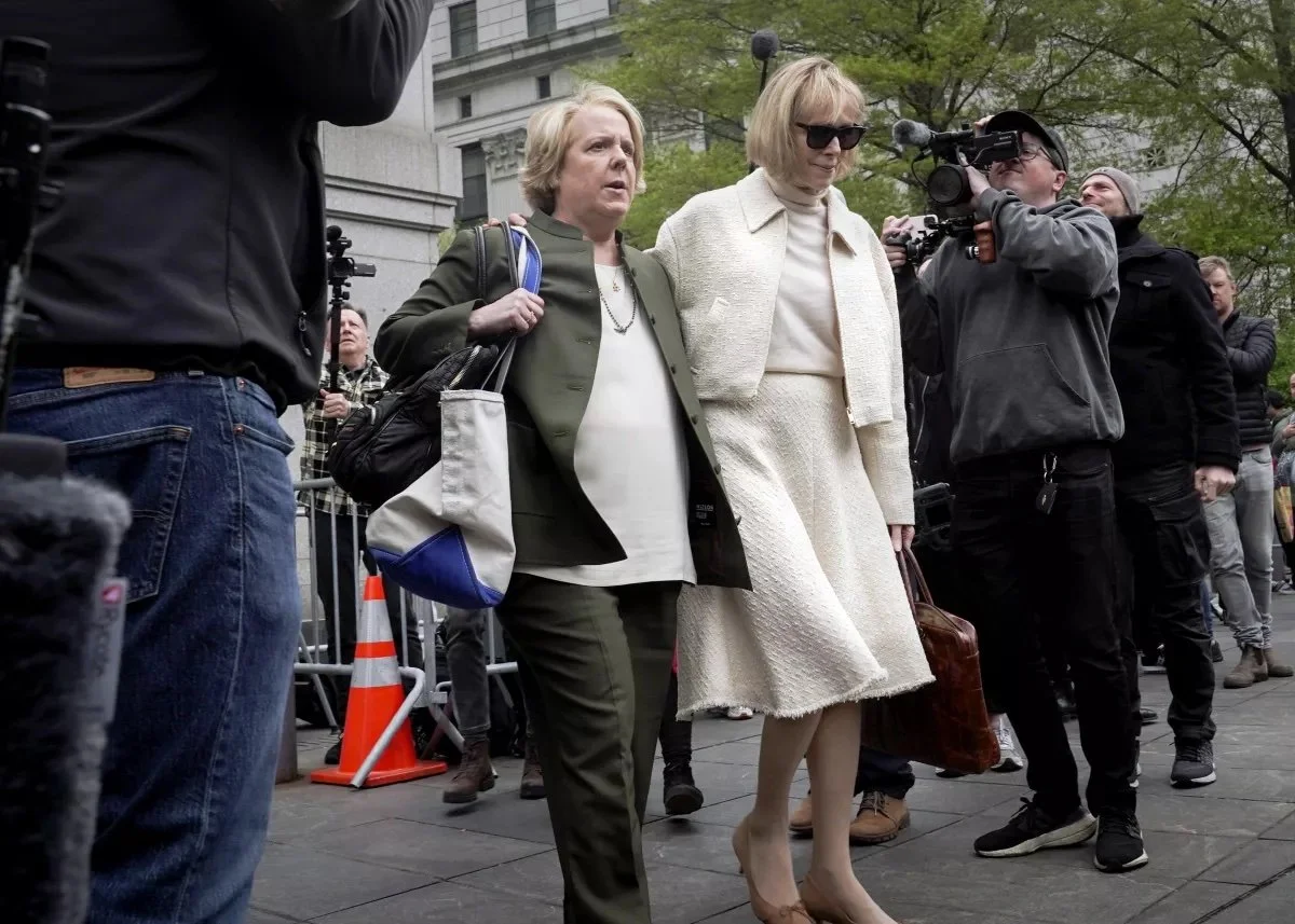 E. Jean Carroll Lawyer Roberta Kaplan in Custom — Watson Ellis Custom ...