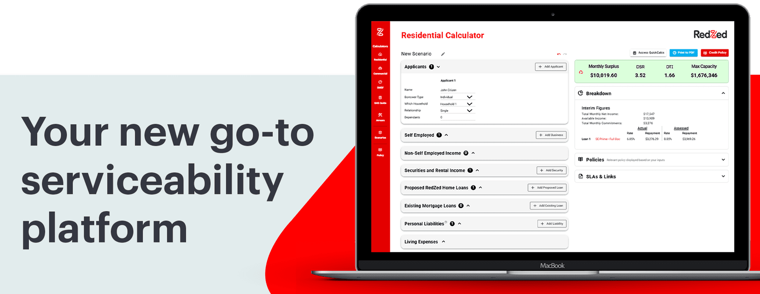 RedZed enhances broker experience with groundbreaking serviceability ...