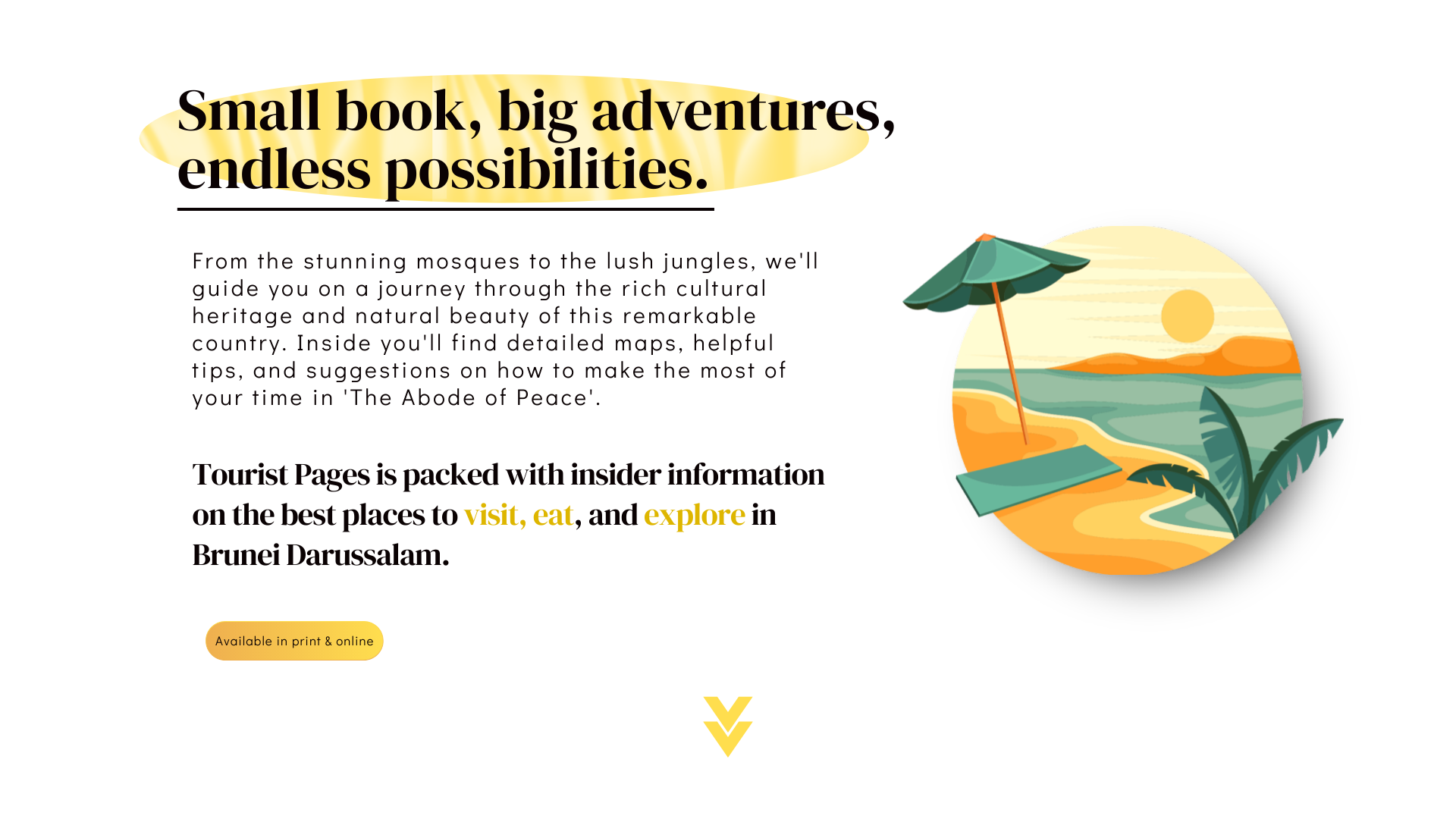 TOURIST PAGES Pocket Guide Book