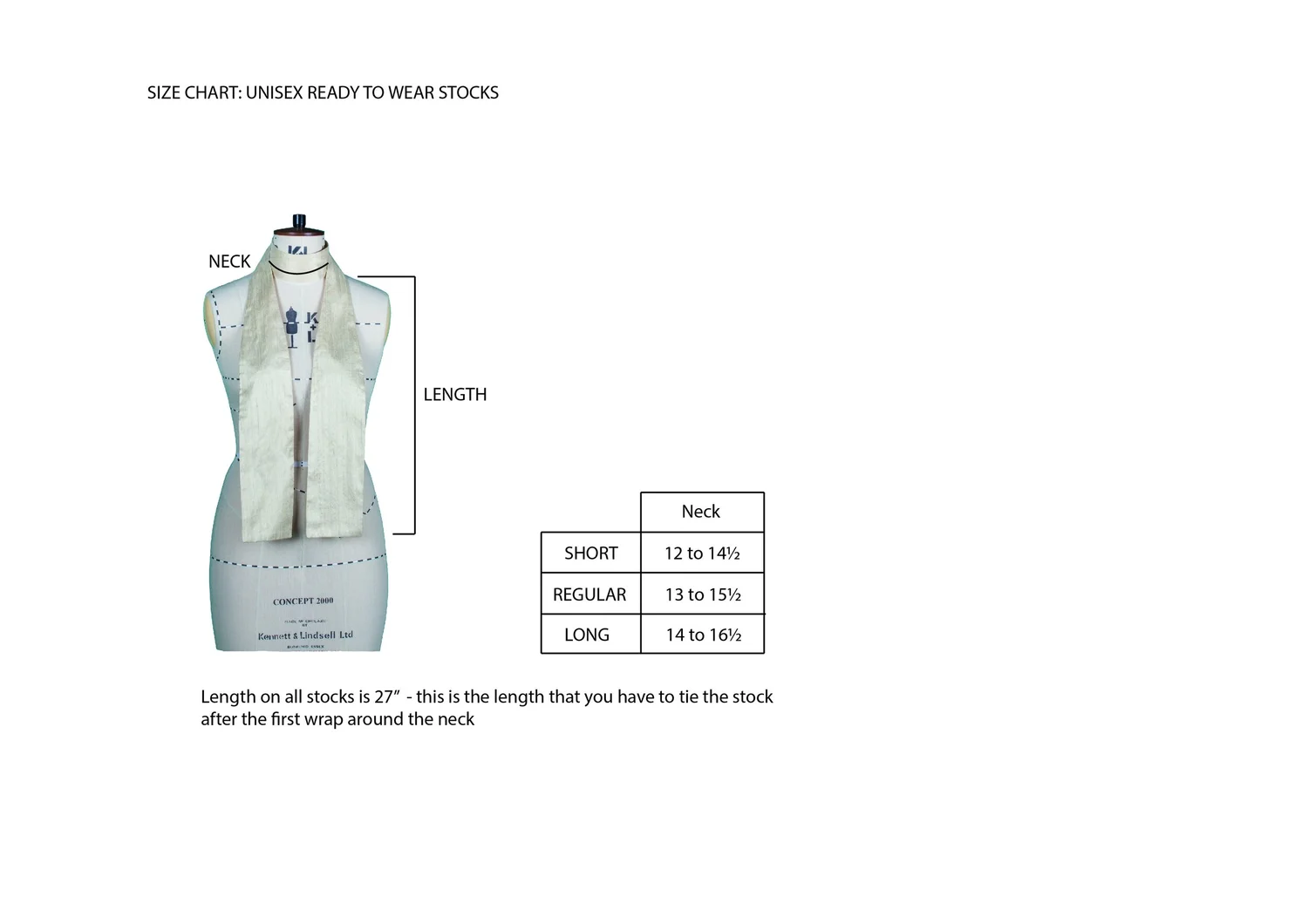 British Breeches — Size Charts