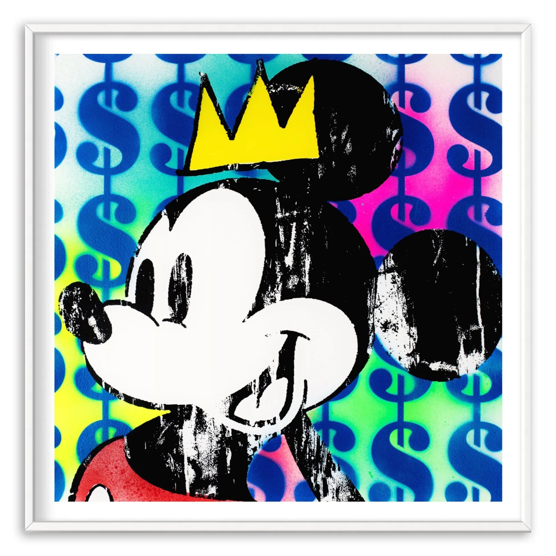 King Mickey. Ben Allen art print - BEN ALLEN ART