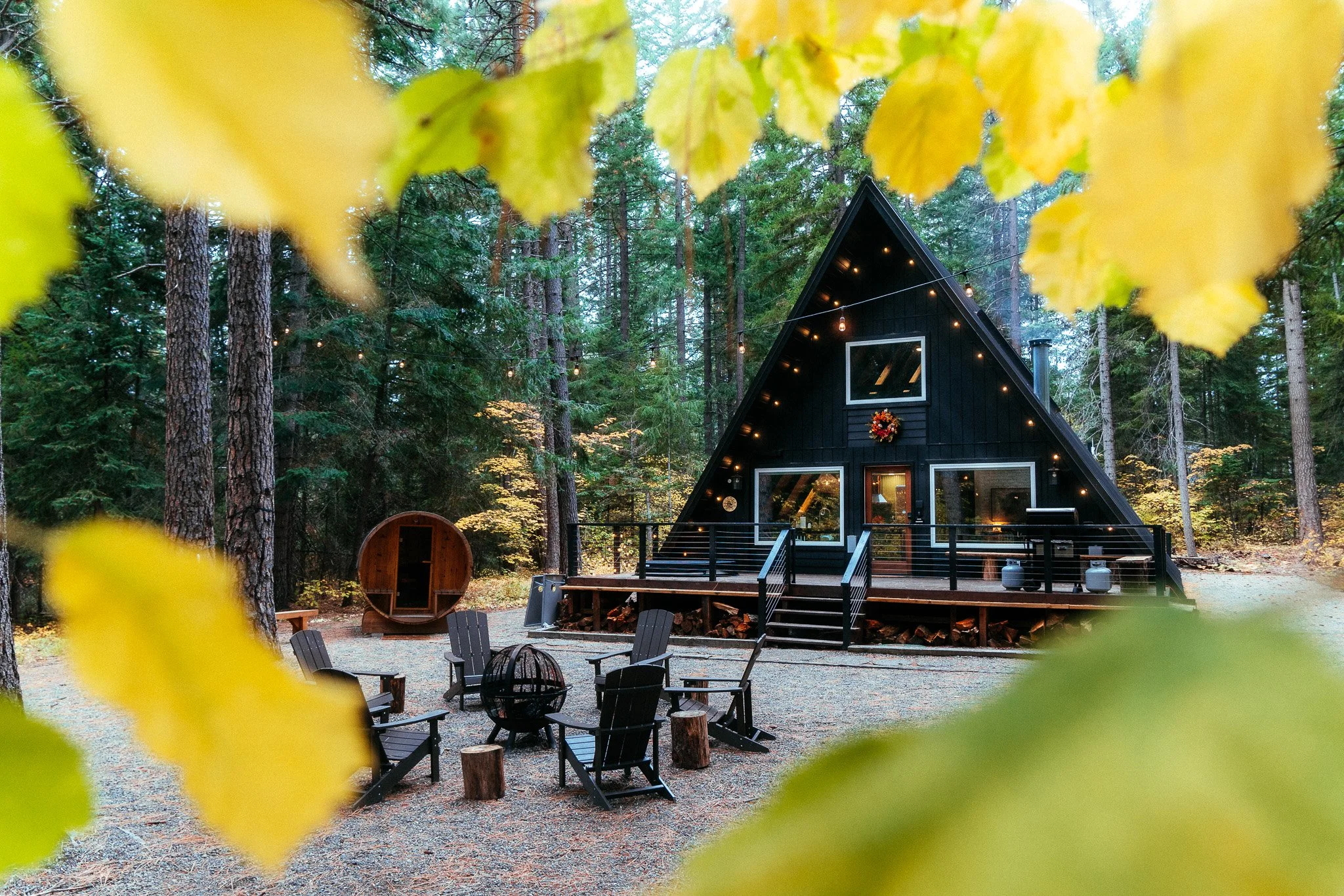 Whiskeyjack A-Frame: The Ultimate Cascade Mountains Cabin — Sky Frost