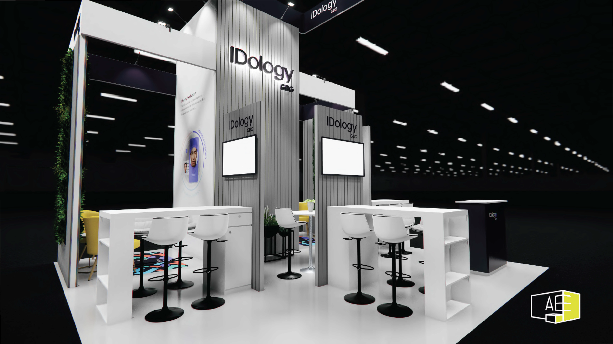 Las Vegas | Trade Show Booth | Brightest Backlit Display - 20x20 Trade ...