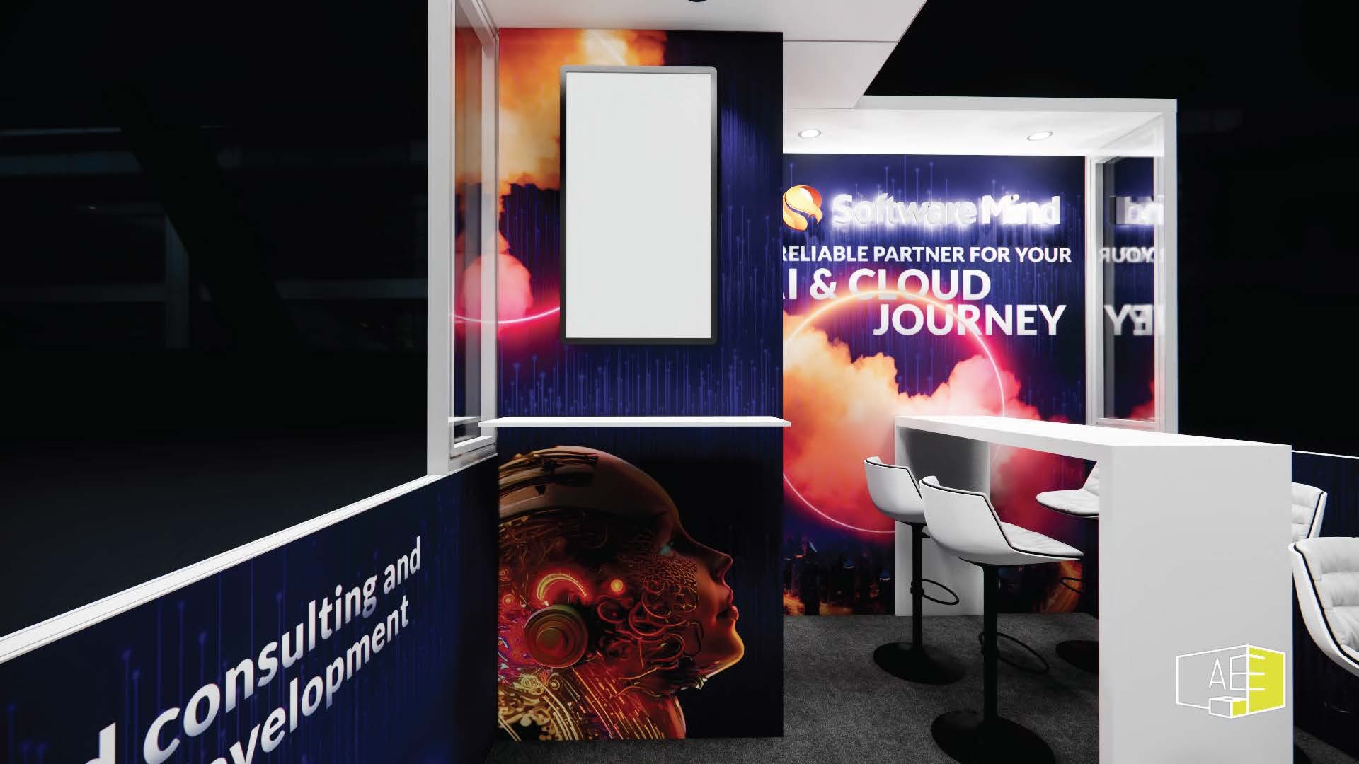 Las Vegas | Trade Show Booth | Brightest Backlit Display - 20x20 Trade ...