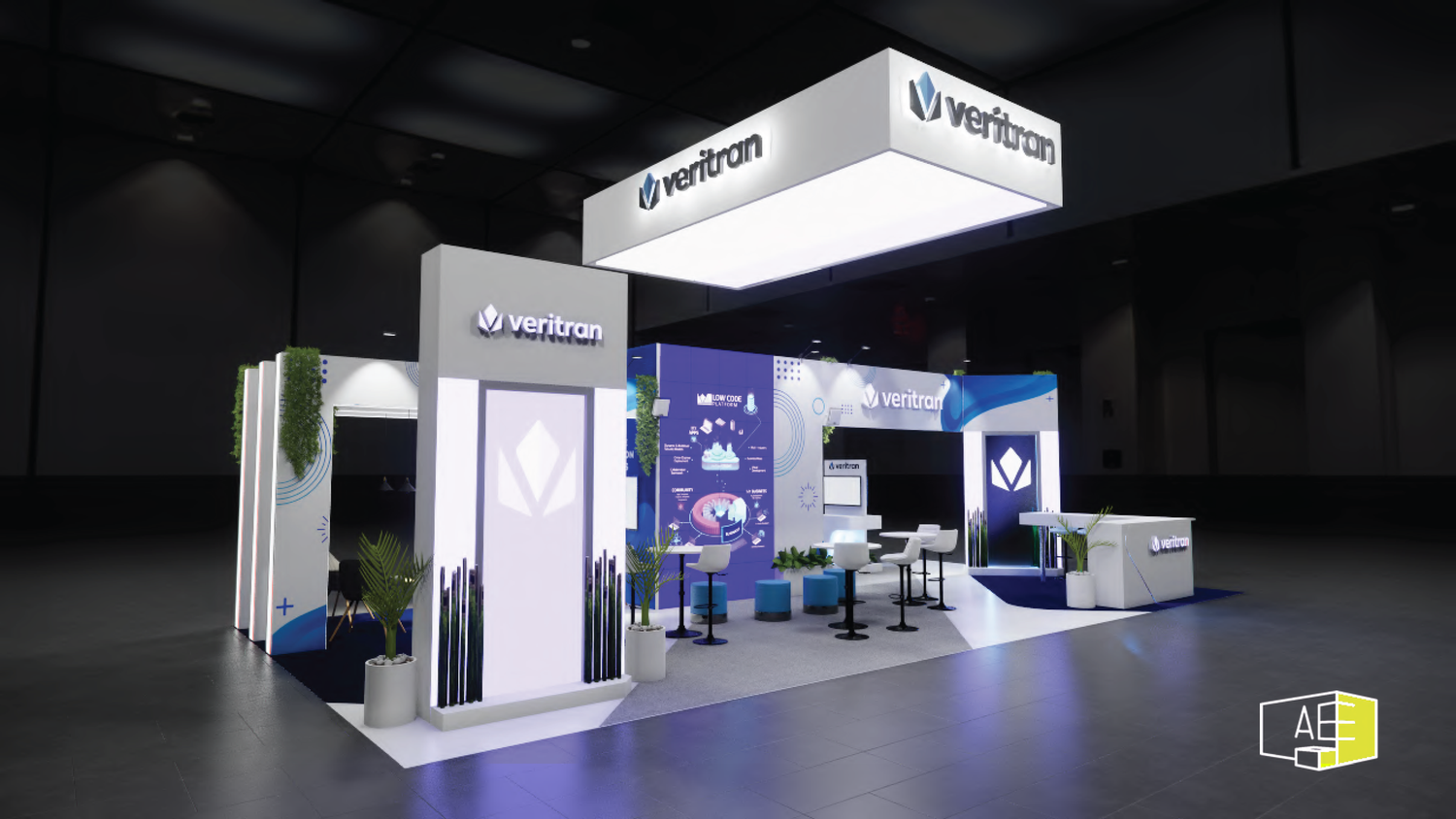 Las Vegas | Trade Show Booth | 10x20 Backlit Display