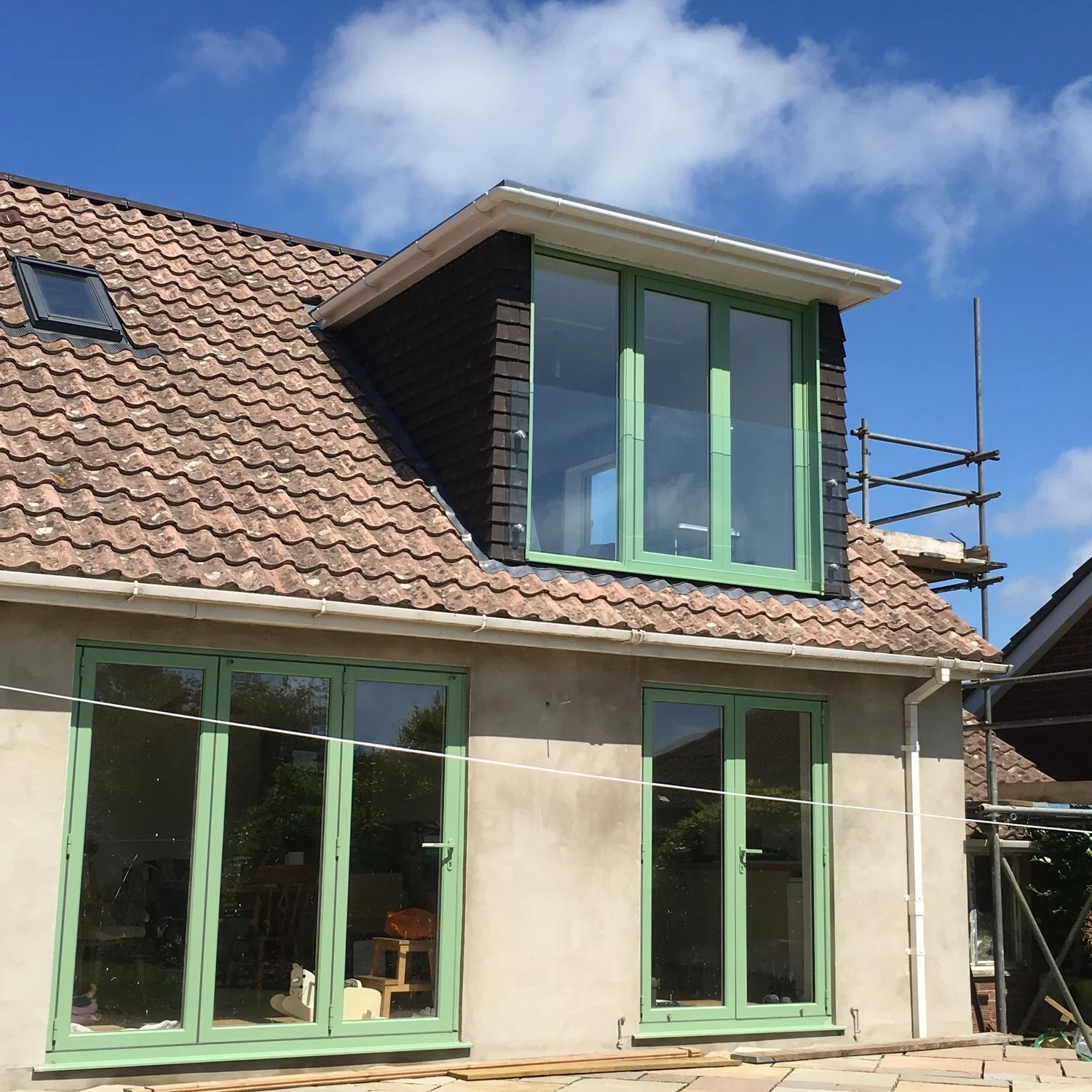 Bungalow Remodel and Roof Extensions in Dorset Taking Shape — barefoot ...