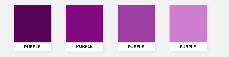 Dark Purple Color Palette