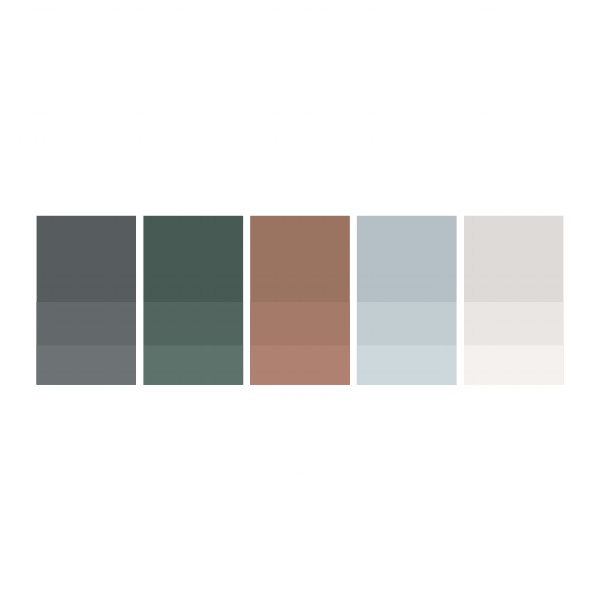 Dark Grey Color Swatch