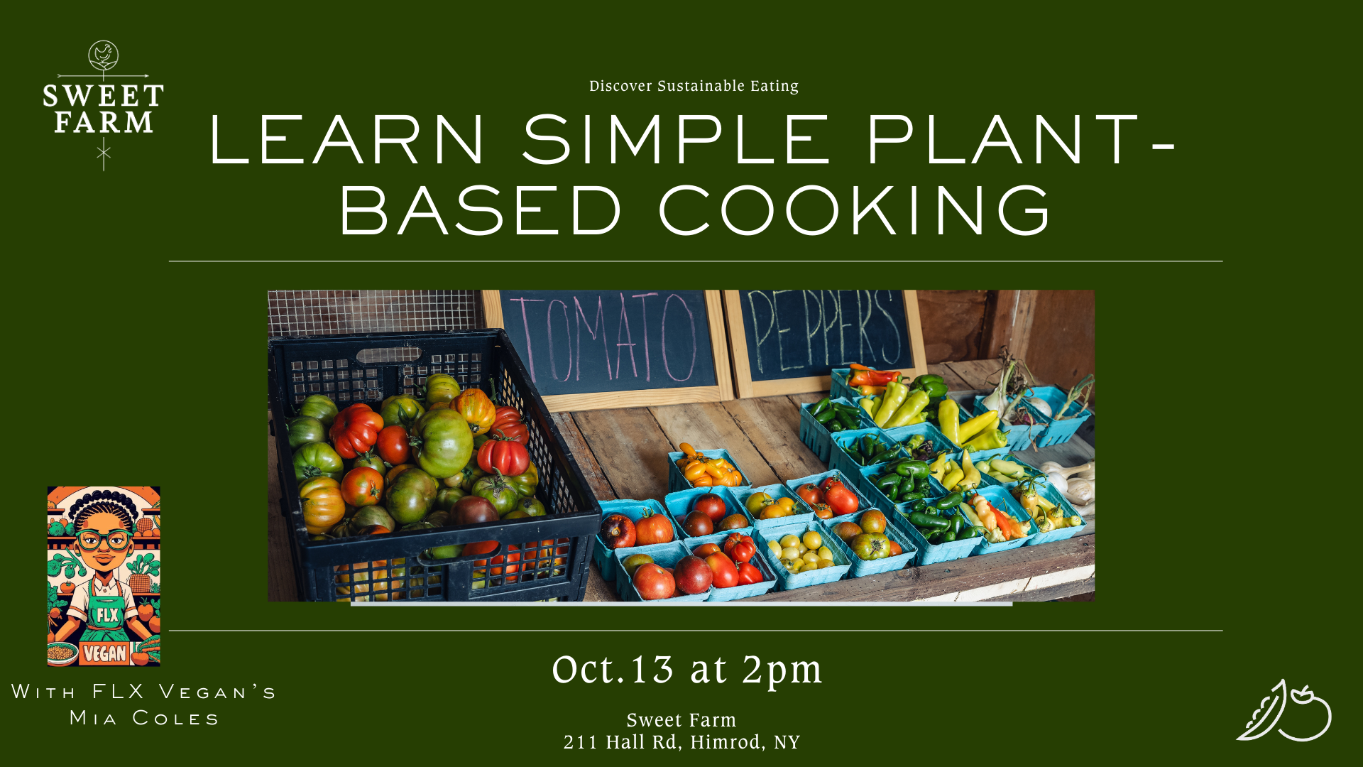 Simple Plant-Based Cooking — Sweet Farm