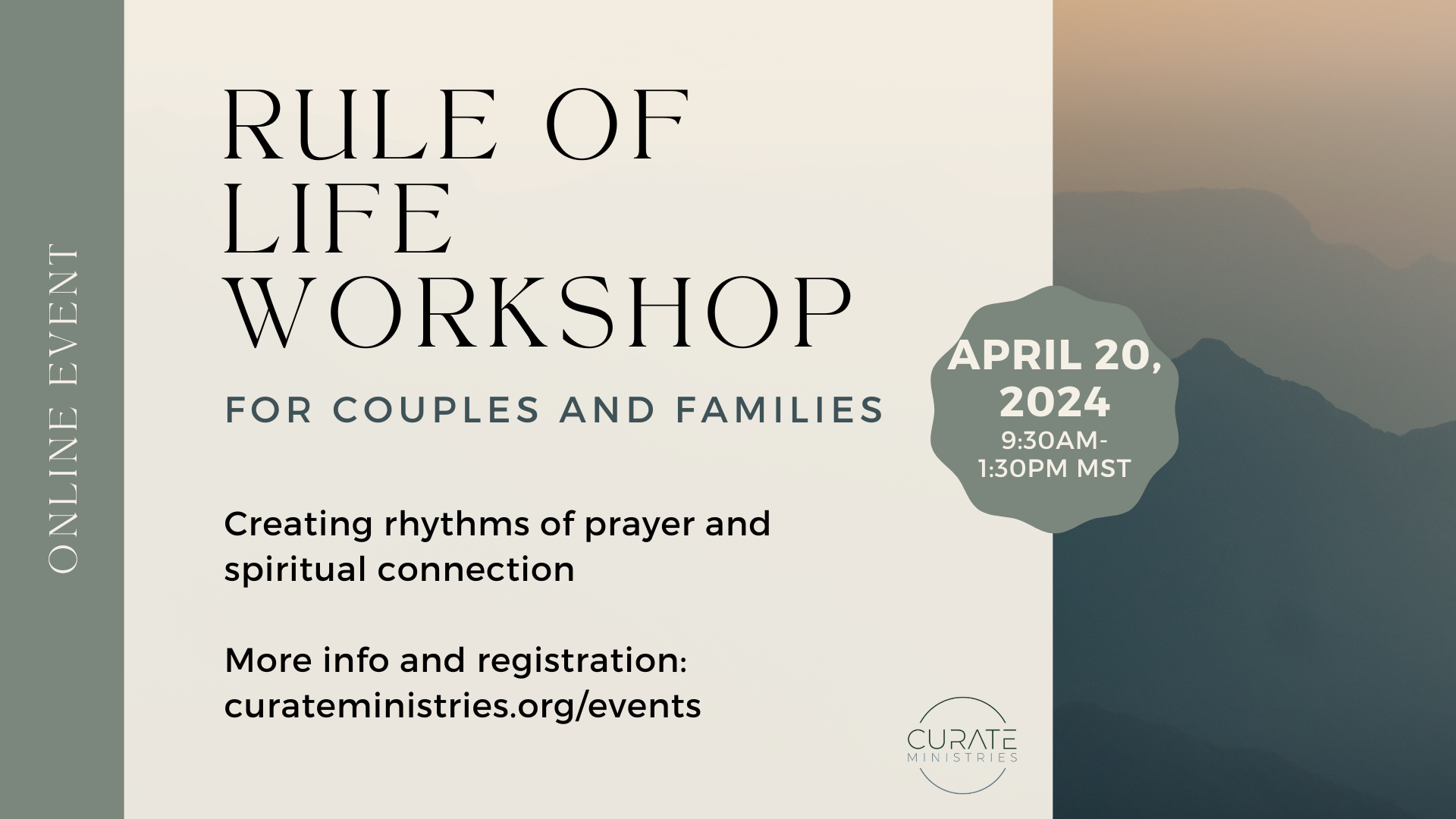 For Married Couples — CURATE Ministries