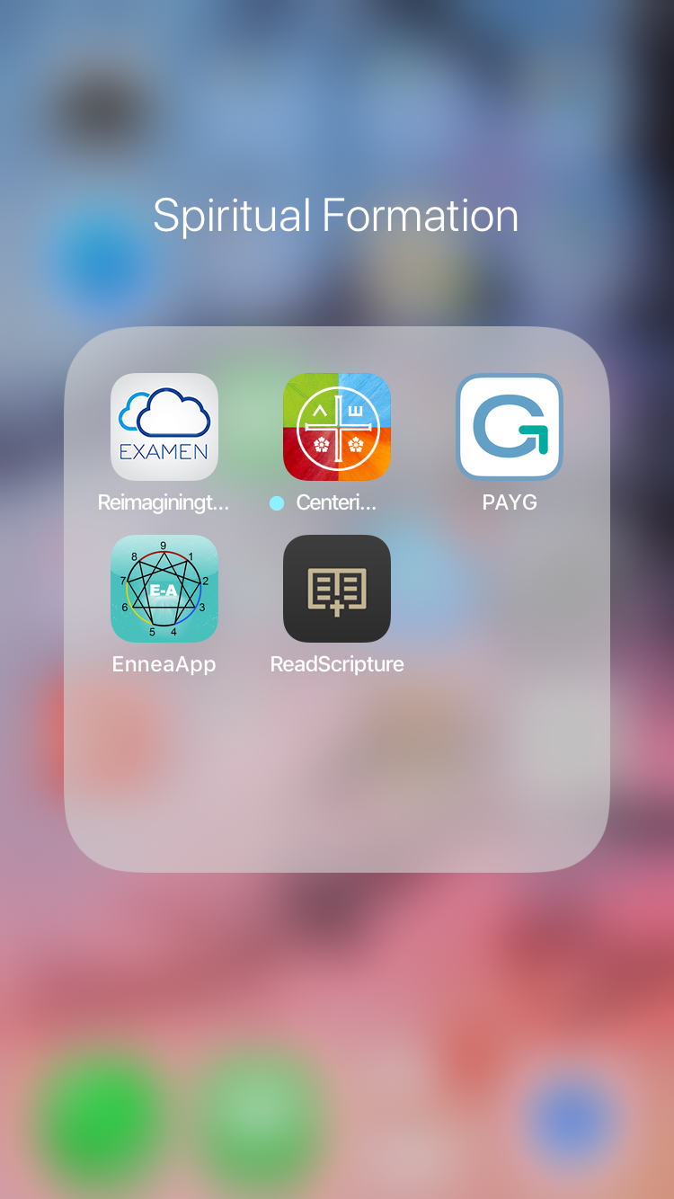 Favorite Spiritual Formation Apps — CURATE Ministries
