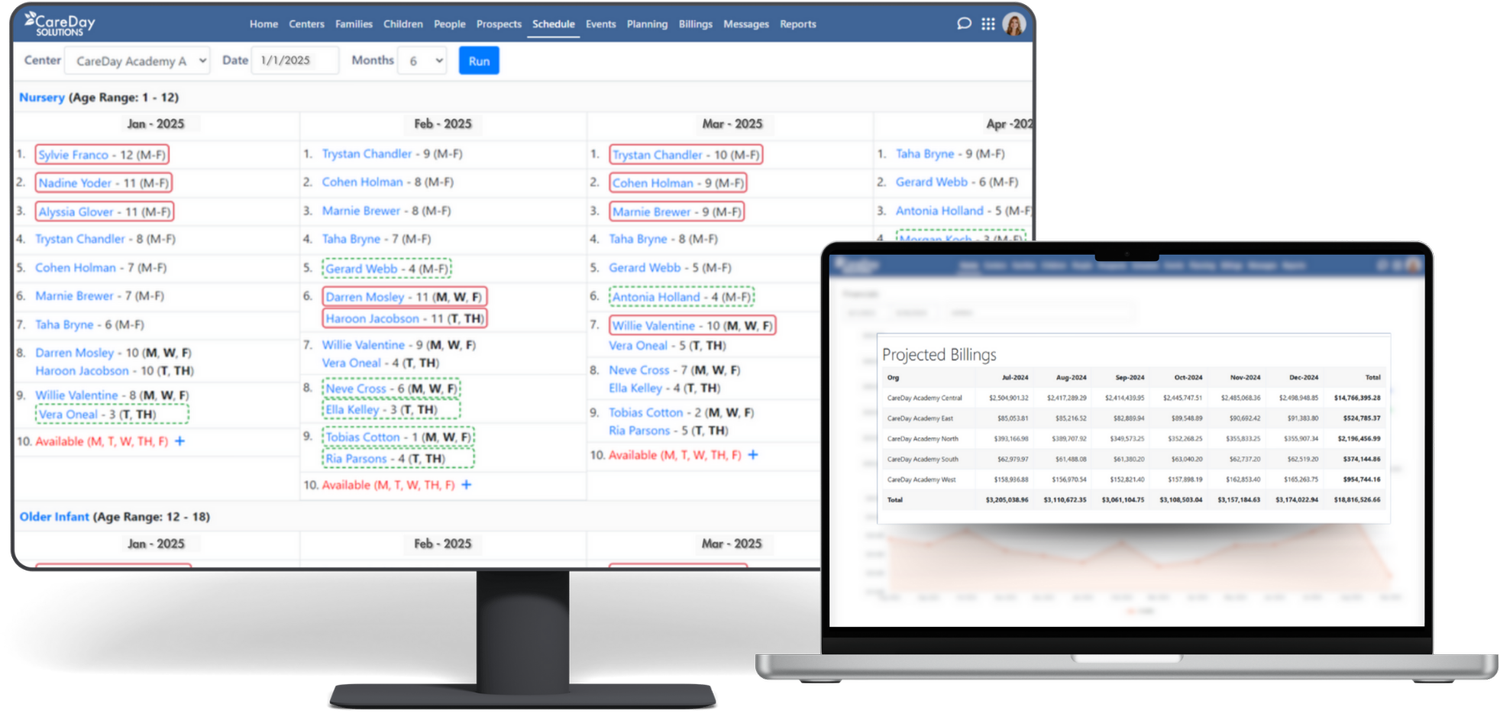 Top Rated Child Care Management Software - CareDay Solutions