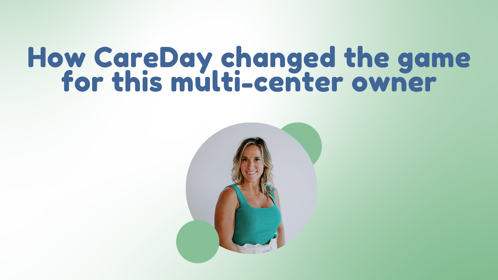 Child Care Management Software - CareDay