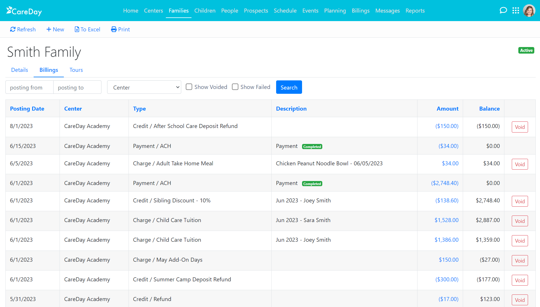 Billing & Payment Processing — CareDay Solutions