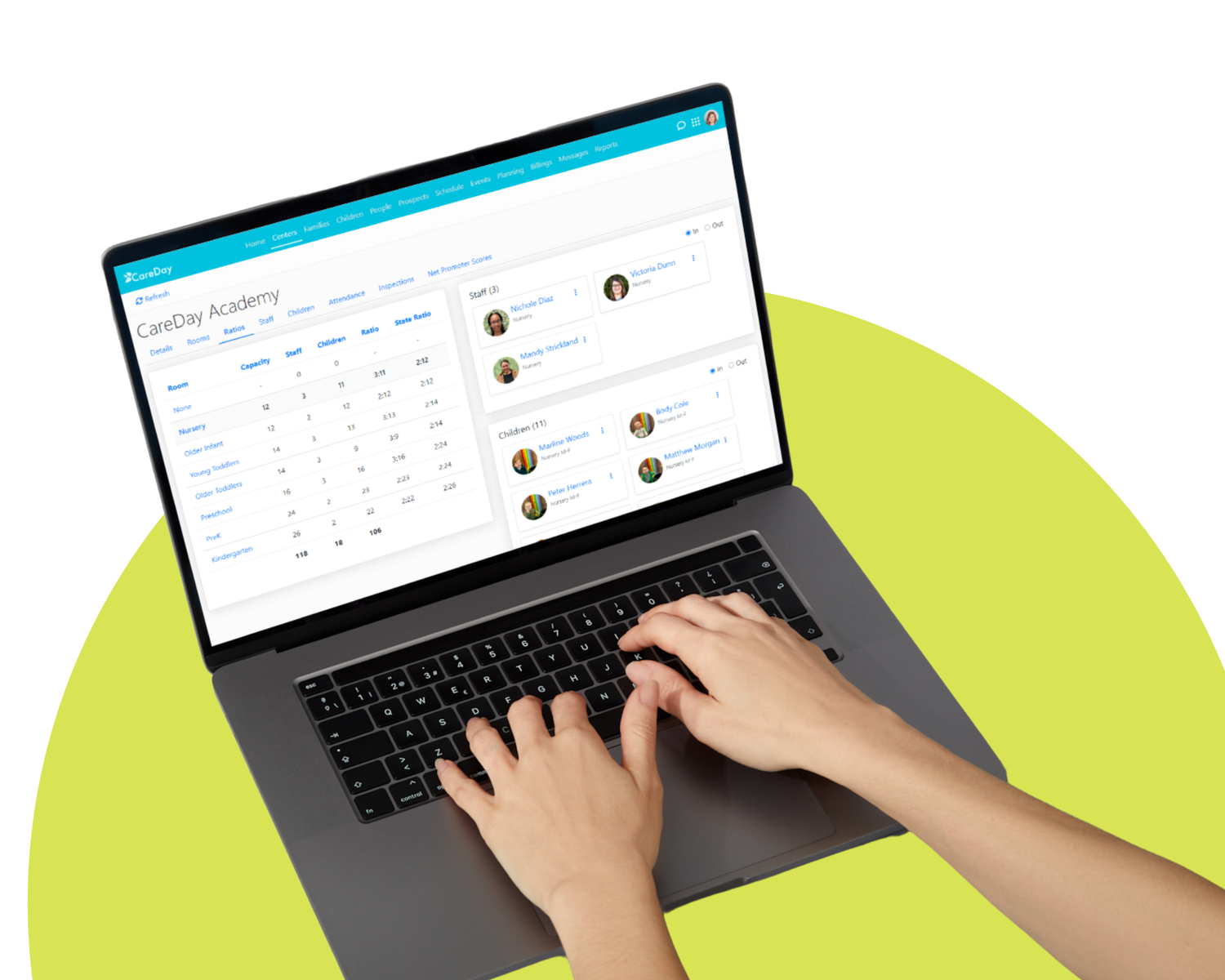 Child Care Management Software - CareDay