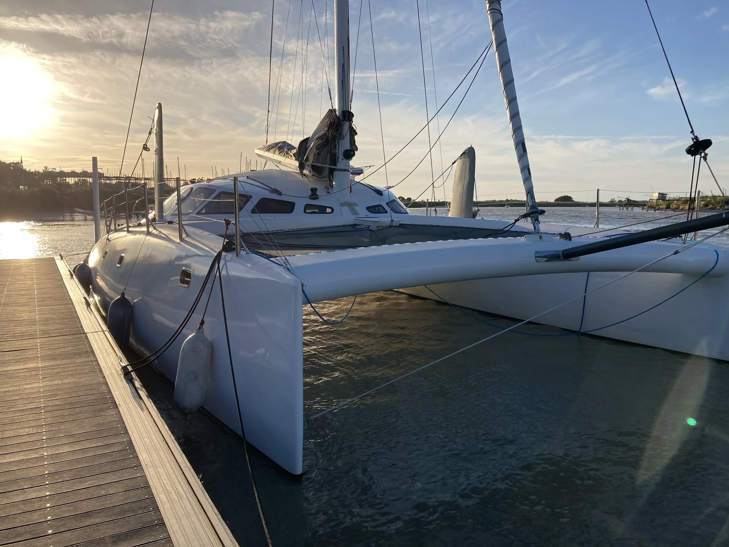 FOR SALE / VIK 150 - Erik Lerouge 50' Cruising Catamaran — ANASAZI LTDA