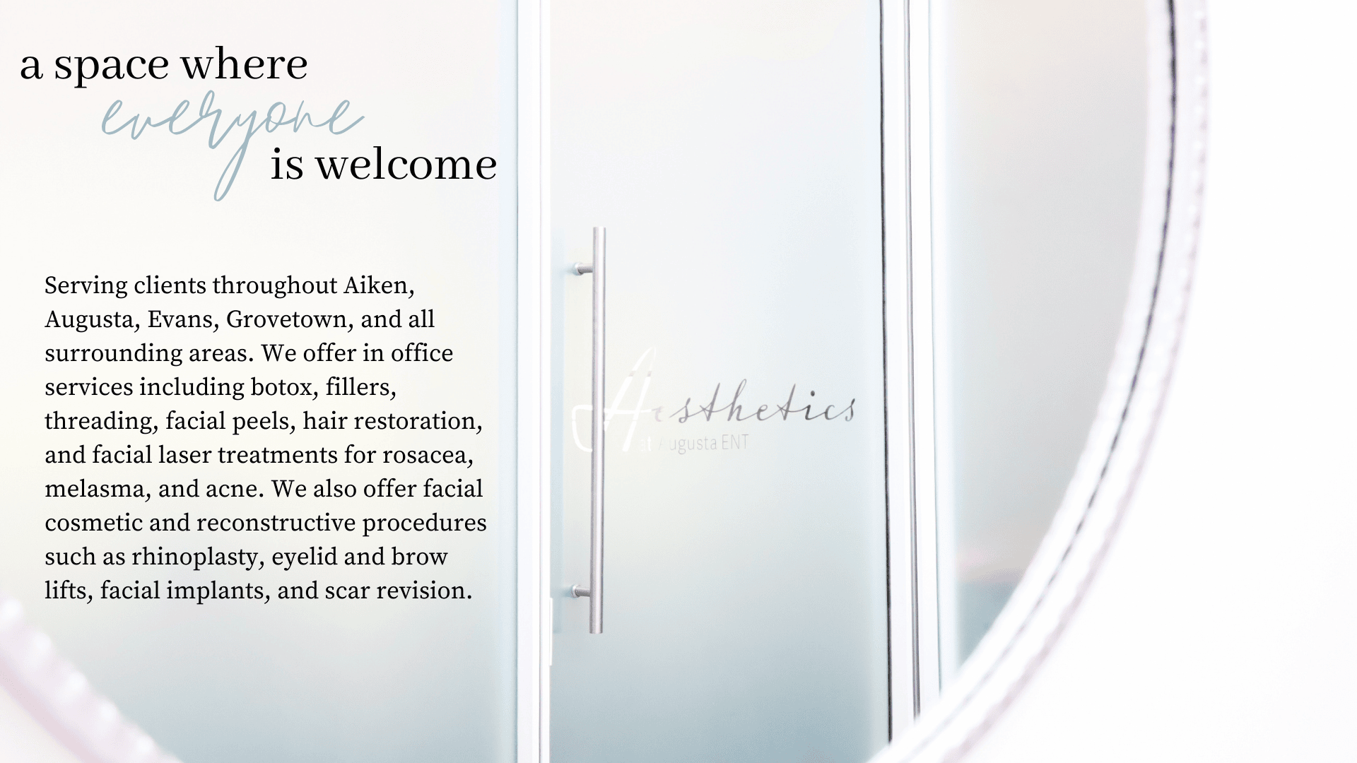 Augusta MedSpa⏐Aesthetics at Augusta ENT
